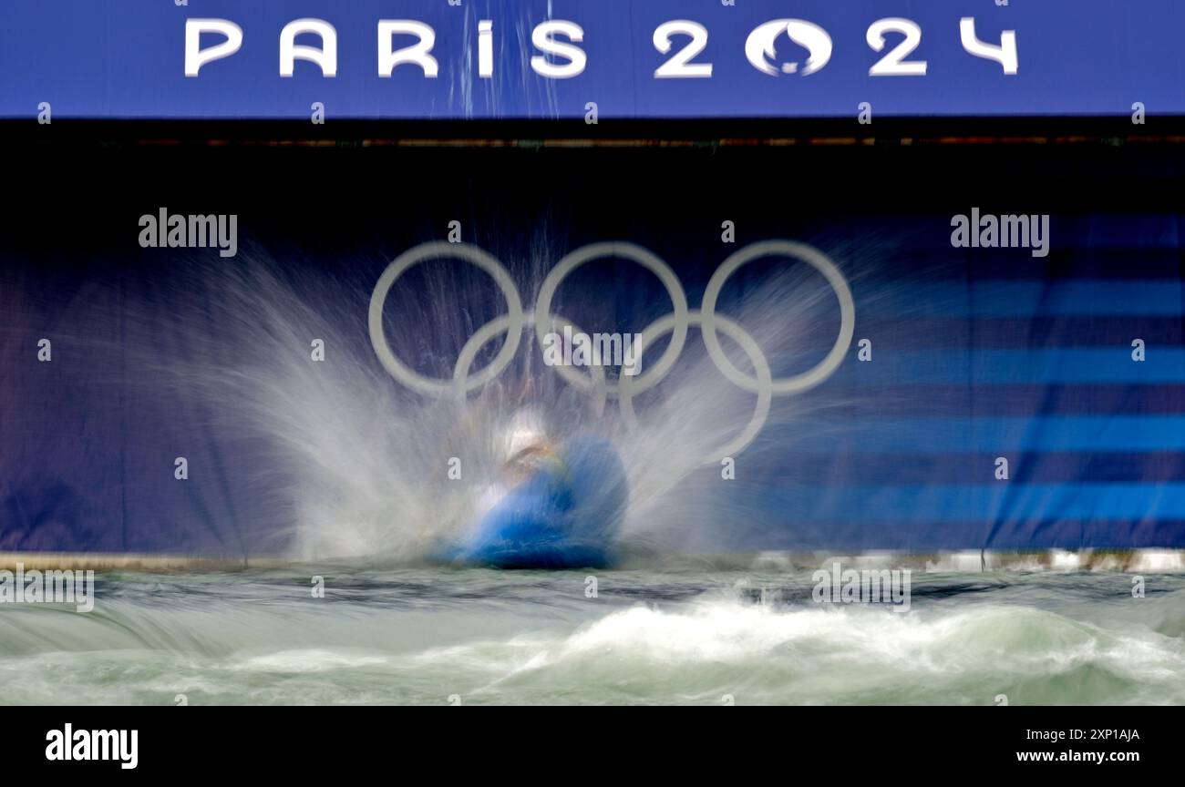Paris. France. 02 August 2024. Paris 2024 Olympic Games. Kayak Cross ...