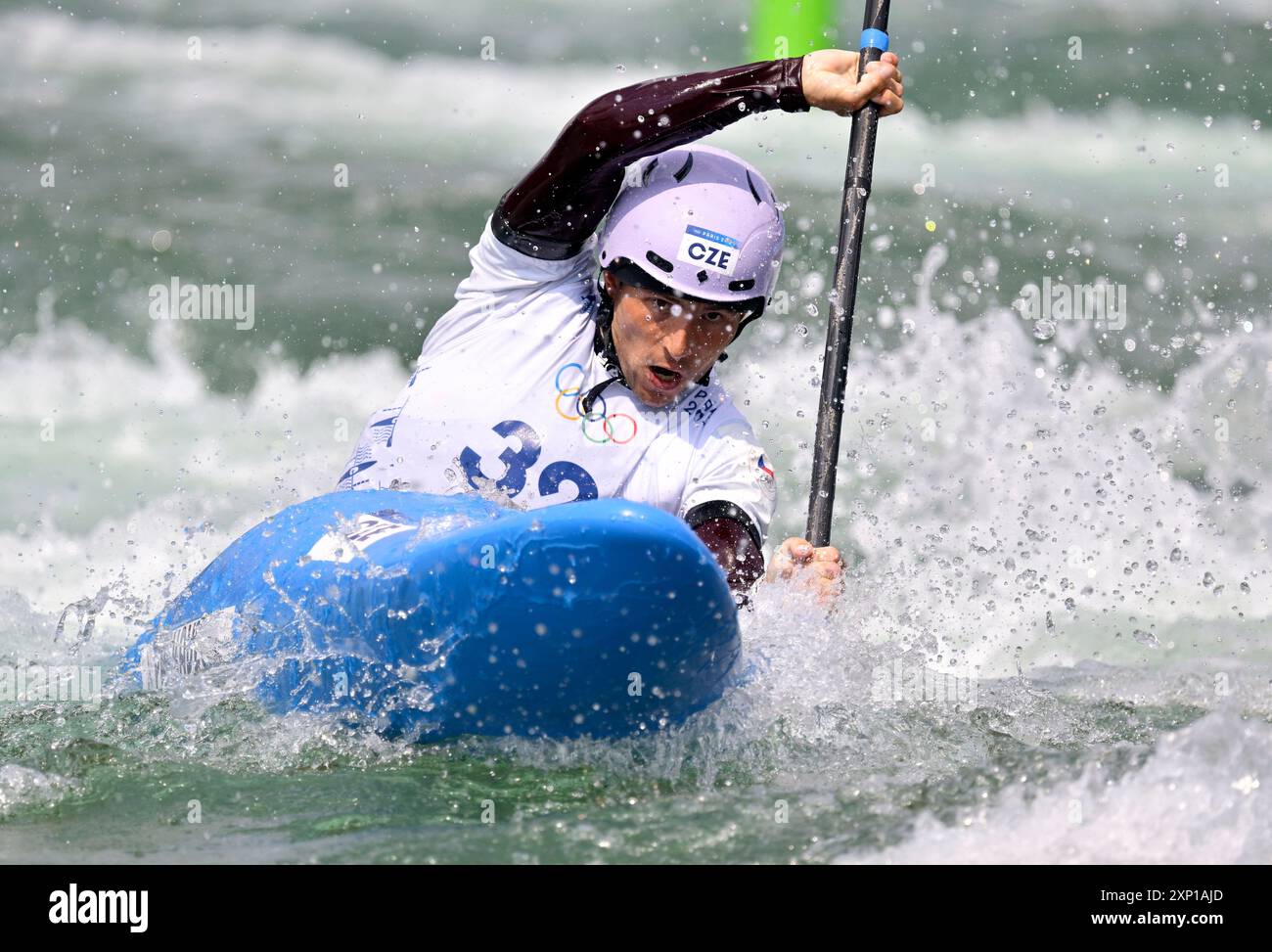 Paris, France. 02nd Aug, 2024. Paris 2024 Olympic Games. Kayak Cross ...