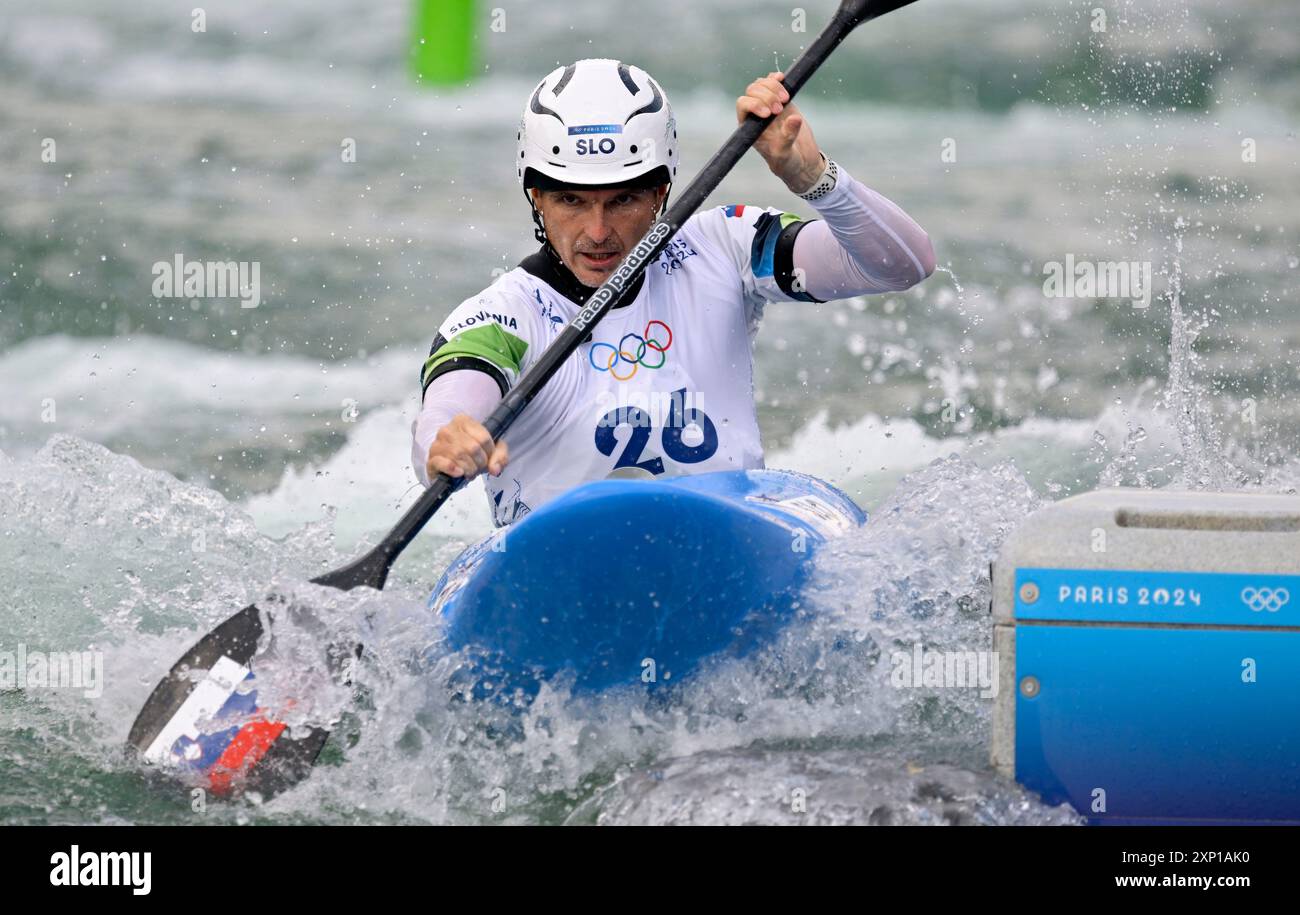 Paris, France. 02nd Aug, 2024. Paris 2024 Olympic Games. Kayak Cross ...