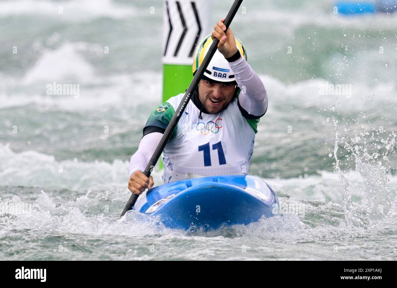 Paris, France. 02nd Aug, 2024. Paris 2024 Olympic Games. Kayak Cross ...