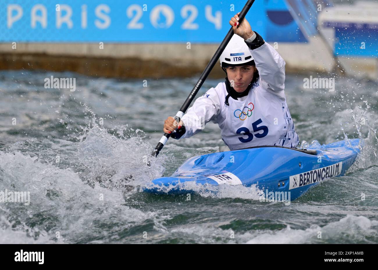 Paris, France. 02nd Aug, 2024. Paris 2024 Olympic Games. Kayak Cross ...