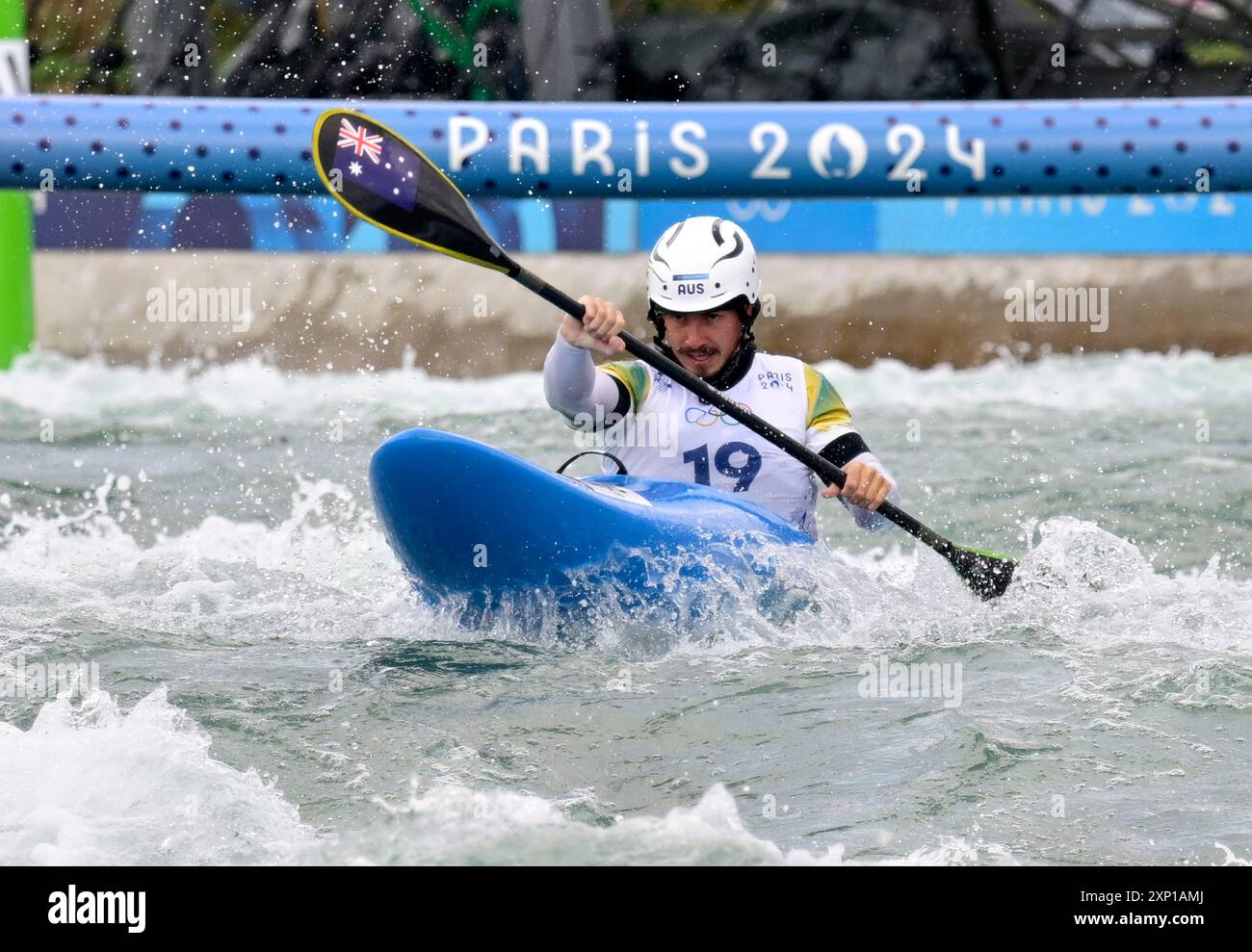 Paris, France. 02nd Aug, 2024. Paris 2024 Olympic Games. Kayak Cross ...