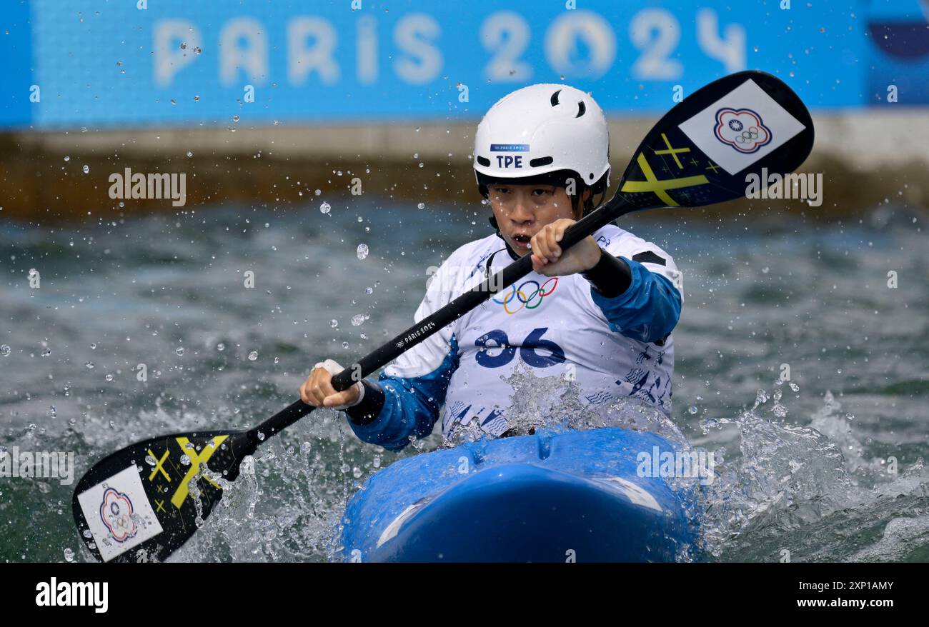 Paris, France. 02nd Aug, 2024. Paris 2024 Olympic Games. Kayak Cross ...