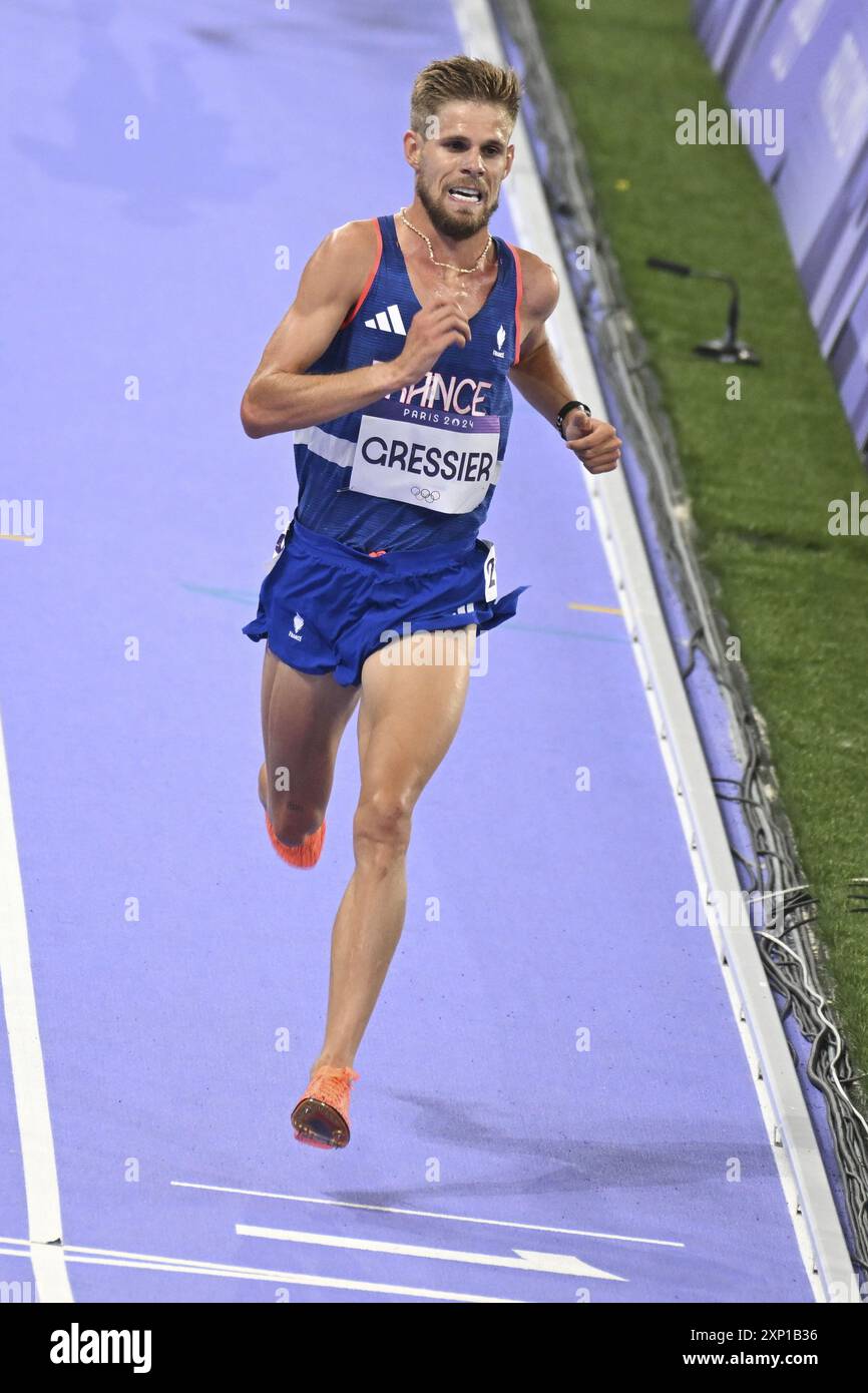 Jimmy Gressier (FRA), Athletics, Men's 10,000m Final during the Olympic ...