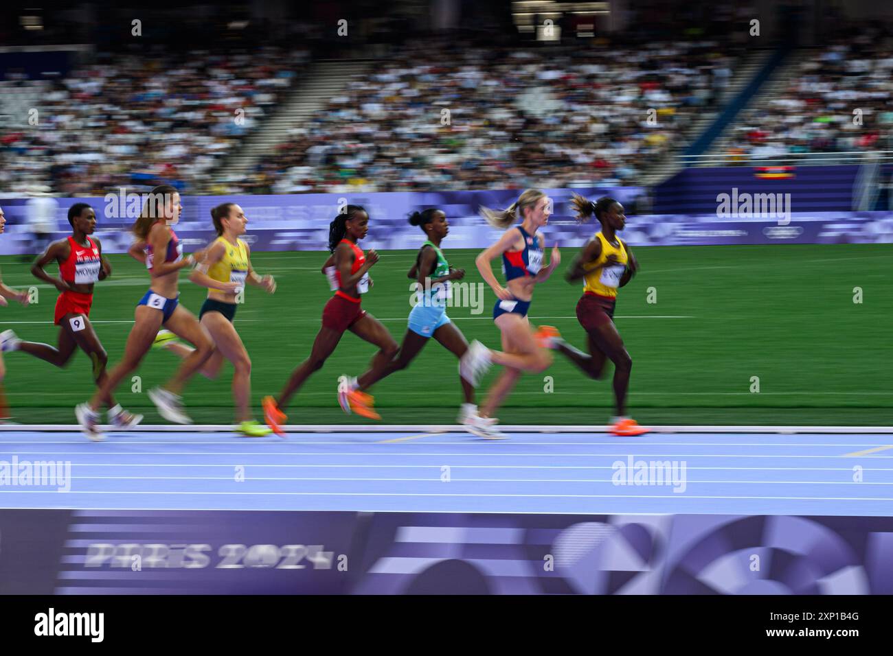 PARIS, FRANCE - 2 AUGUST, 2024: Athletic, Olympic Games 2024 Stock ...