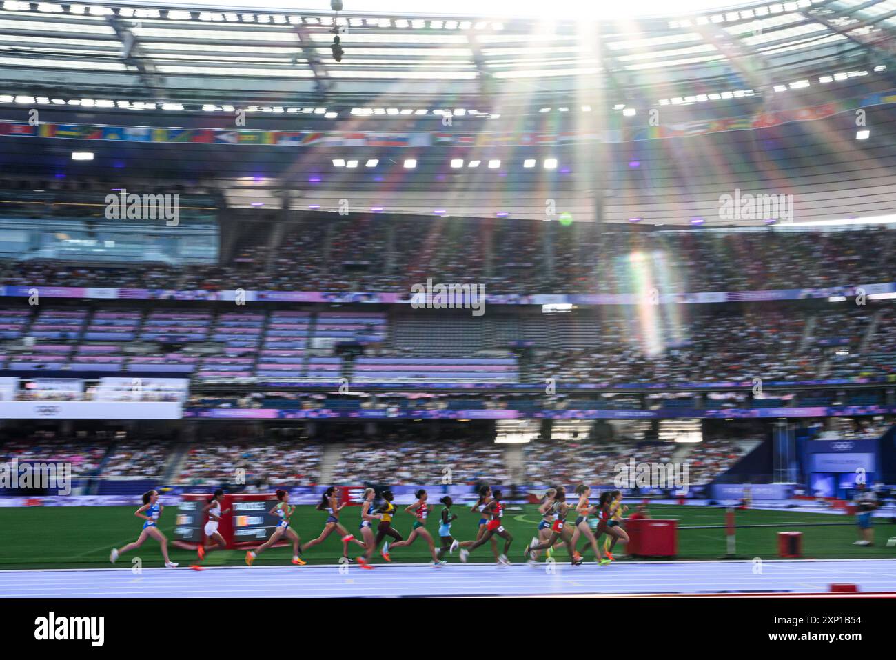 PARIS, FRANCE - 2 AUGUST, 2024: Athletic, Olympic Games 2024 Stock ...
