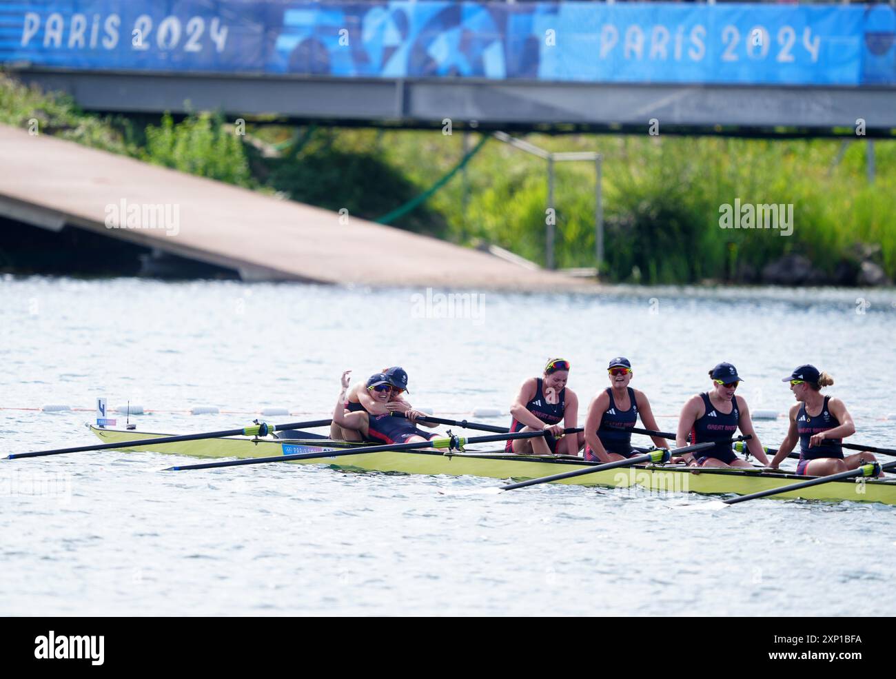Great Britain's Heidi Long, Rowan McKellar, Holly Dunford, Emily Ford ...