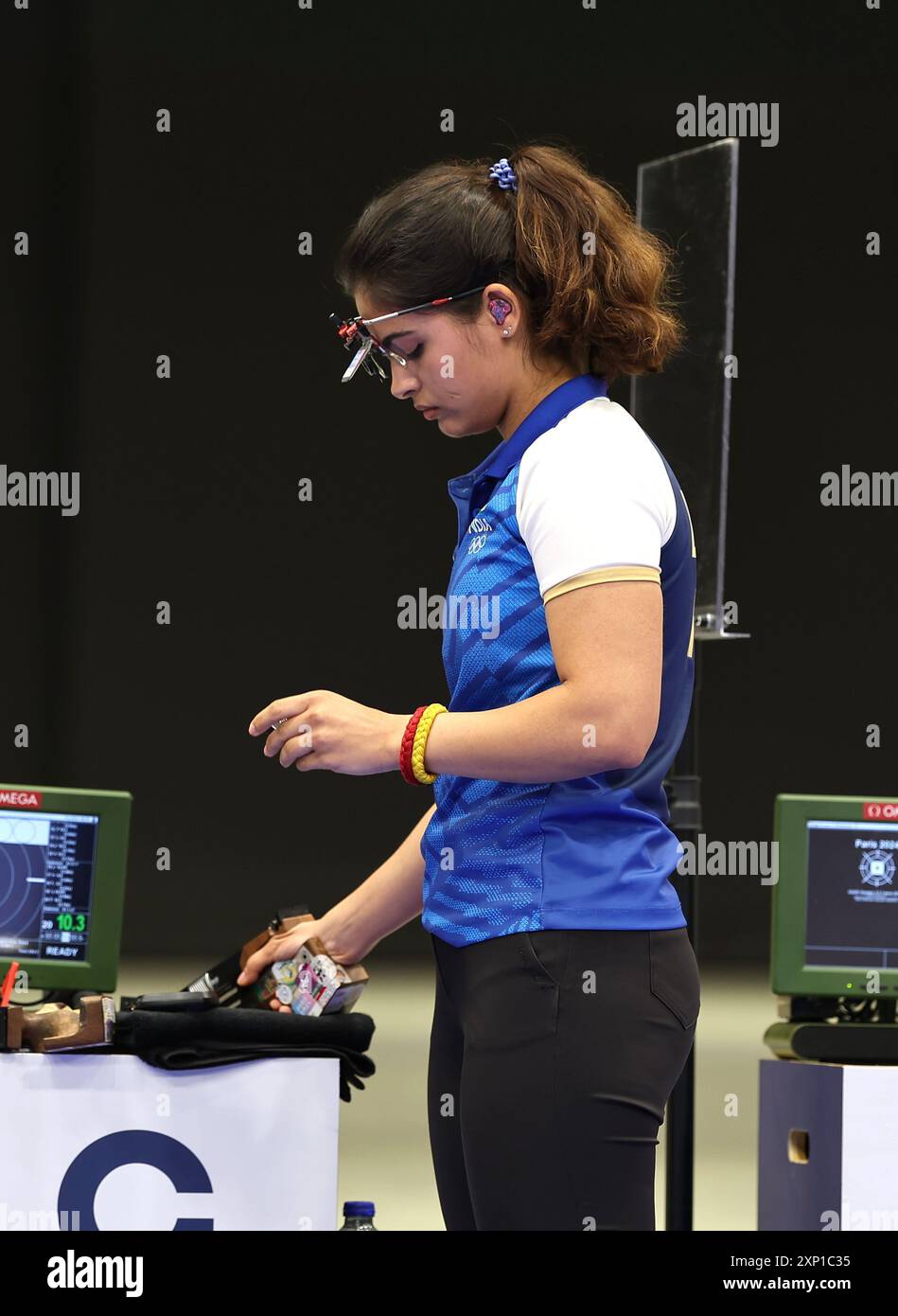 Porte Maillot, France. 03rd Aug, 2024. Paris Olympics 2024: Shooting 25 ...