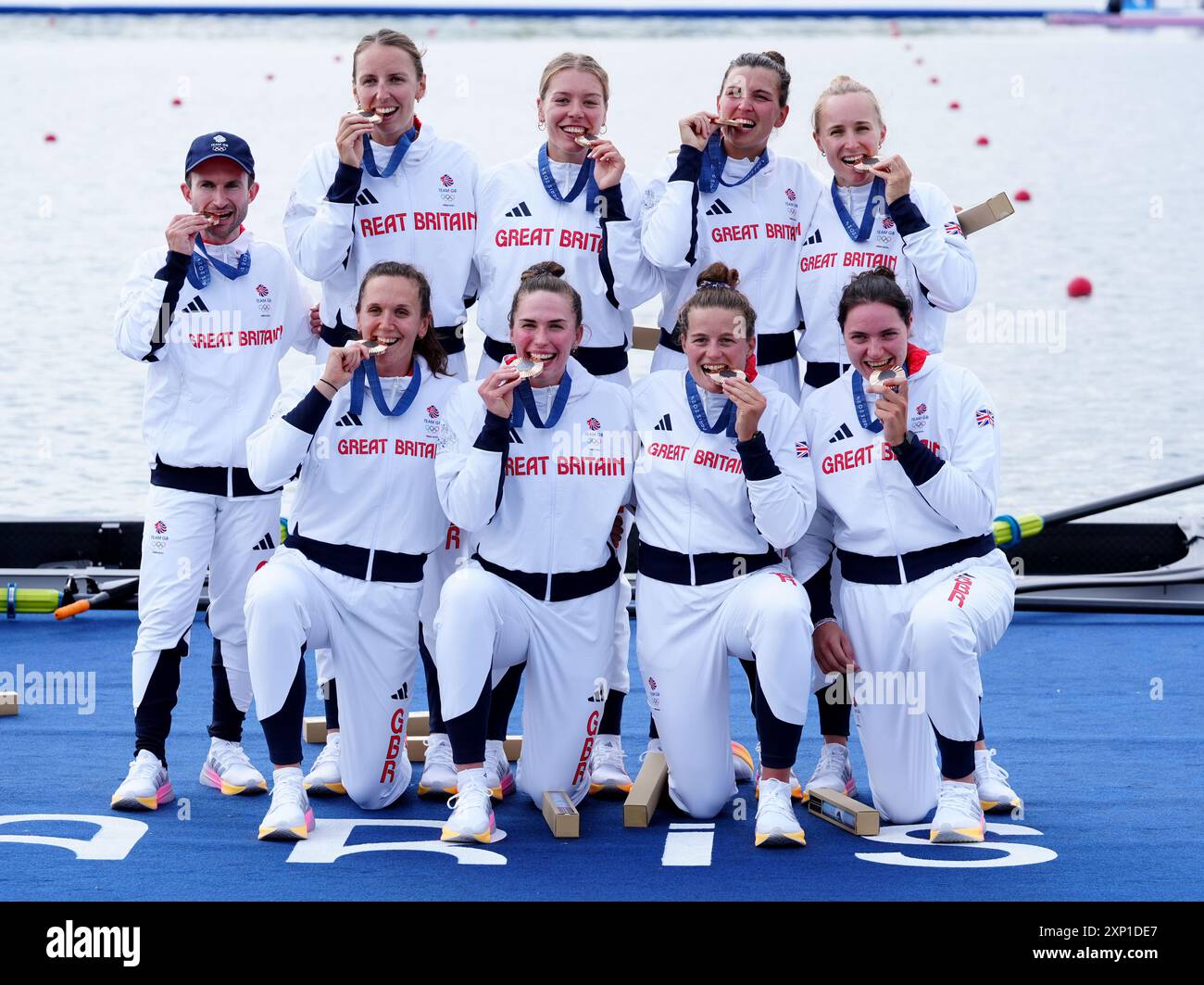 Great Britain's Heidi Long, Rowan McKellar, Holly Dunford, Emily Ford ...