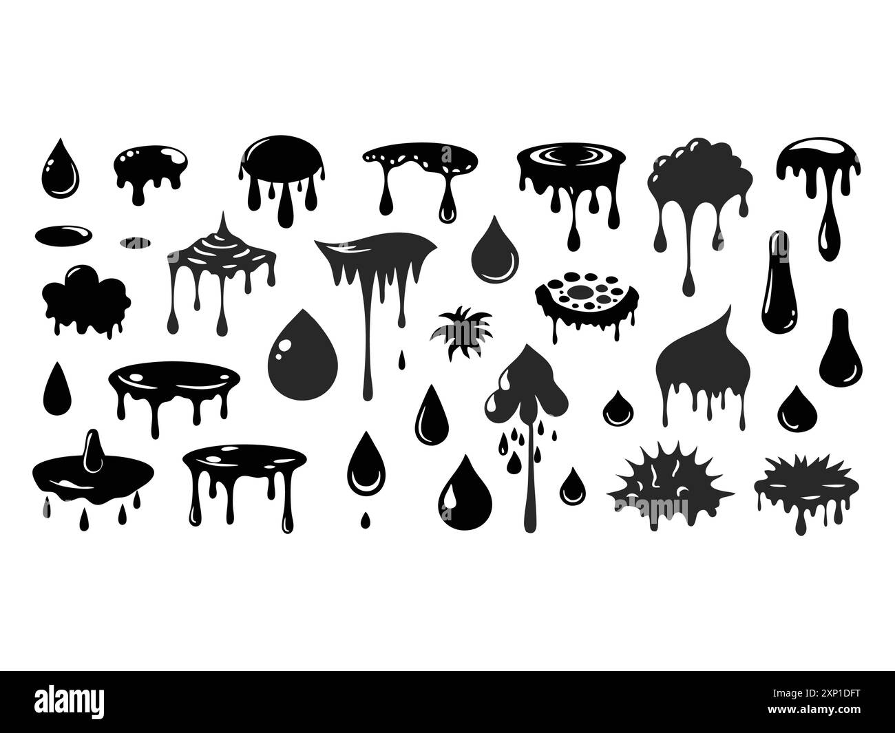 Dripping paint Stock Vector Images - Alamy