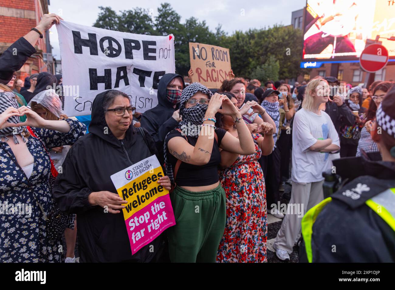 Liverpool riots 2024 hi-res stock photography and images - Alamy