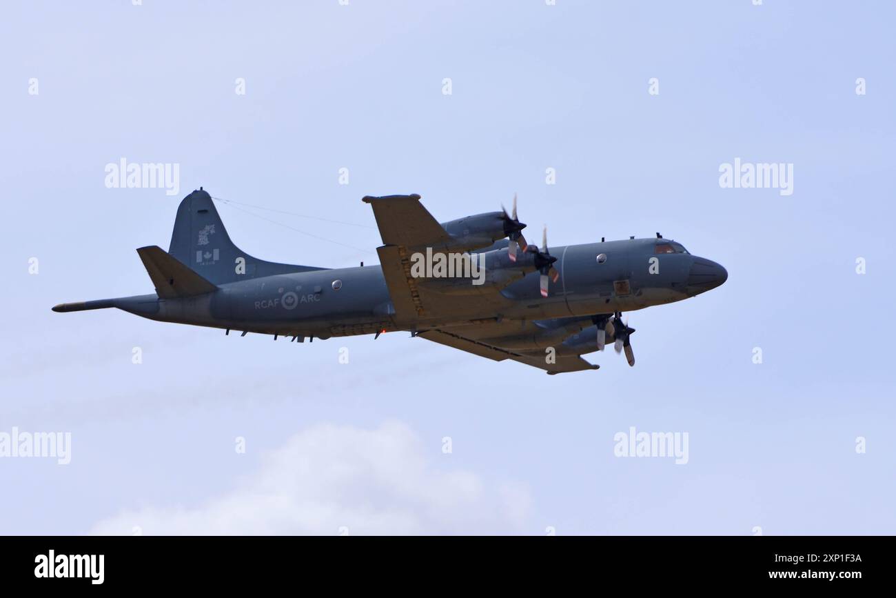 RCAF CP 140 Lockheed Aurora maritime patrol aircraft operated by the ...