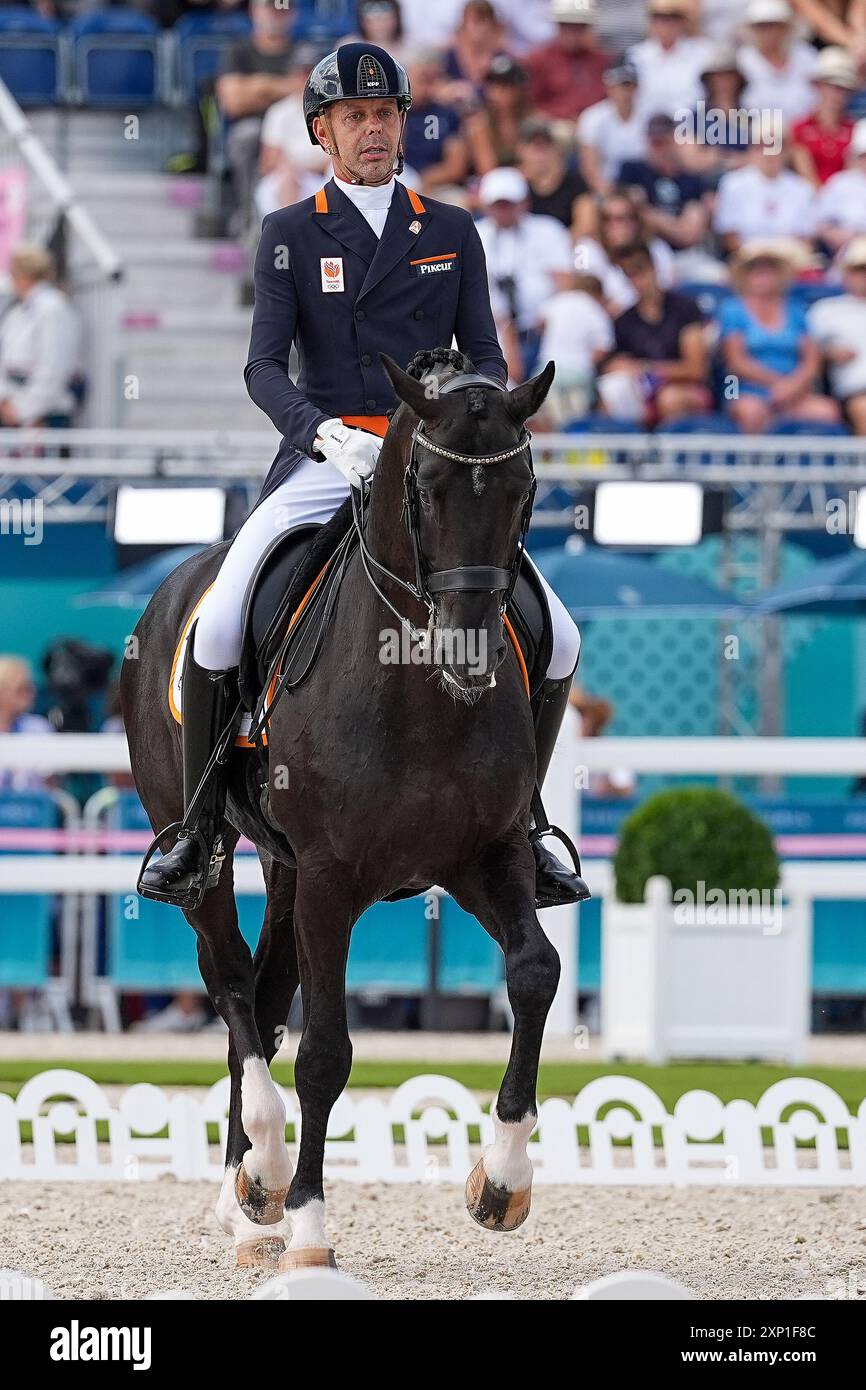 Versailles, France. 03rd Aug, 2024. VERSAILLES, FRANCE - AUGUST 3: Hans ...