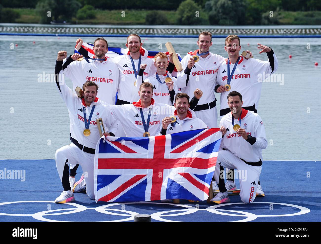 Great Britain's Sholto Carnegie, Rory Gibbs, Morgan Bolding, Jacob ...