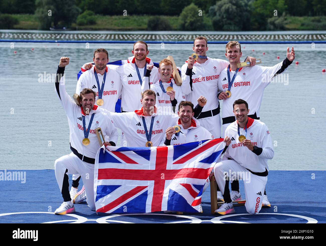 Great Britain's Sholto Carnegie, Rory Gibbs, Morgan Bolding, Jacob ...