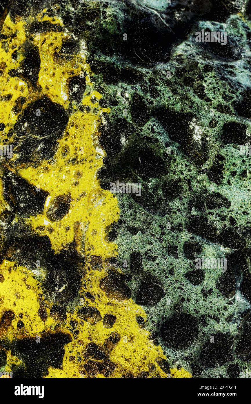 Close up view of natural stone surface with beautiful pattern Stock ...