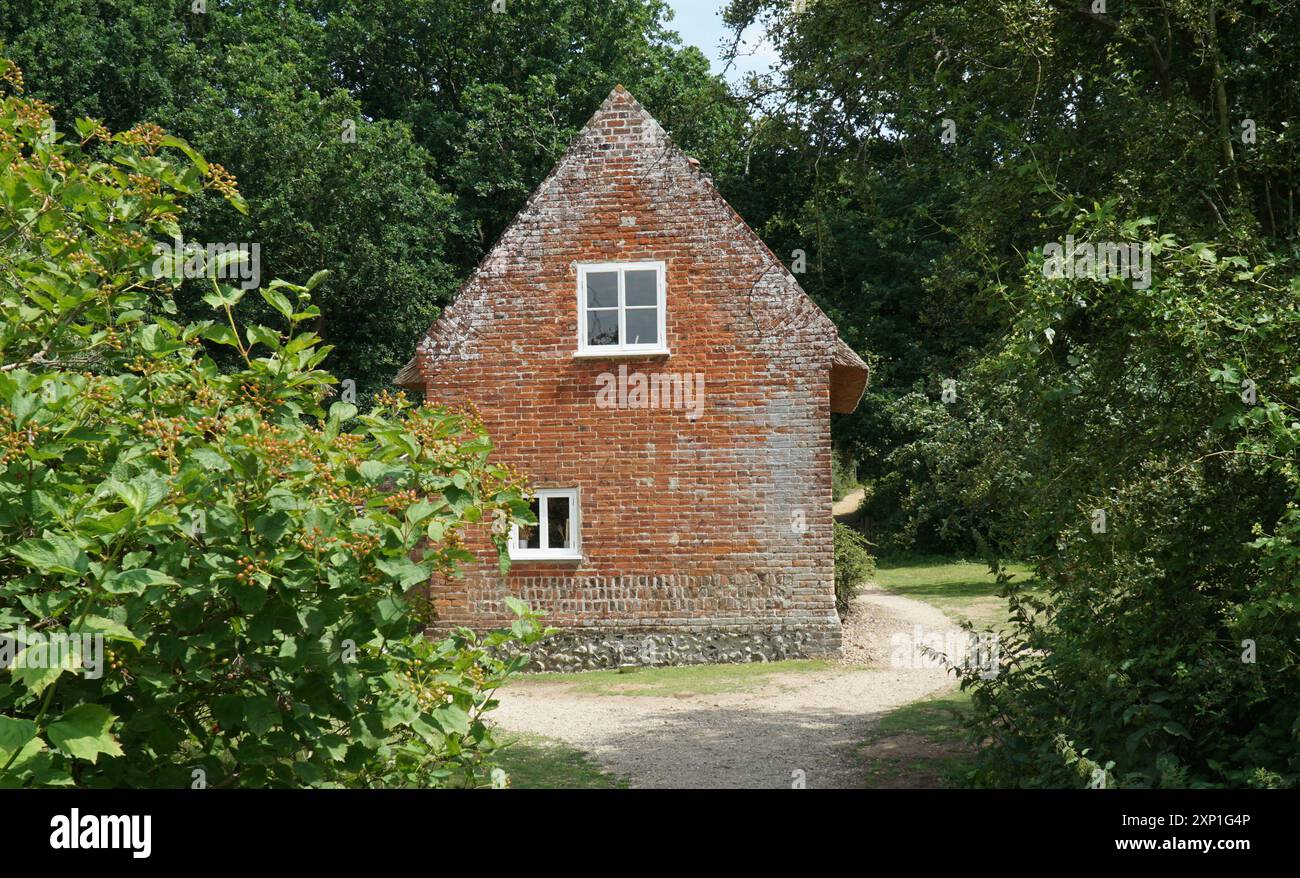 Toad Hole Cottage Museum at How Hill National Nature Reserve Stock ...