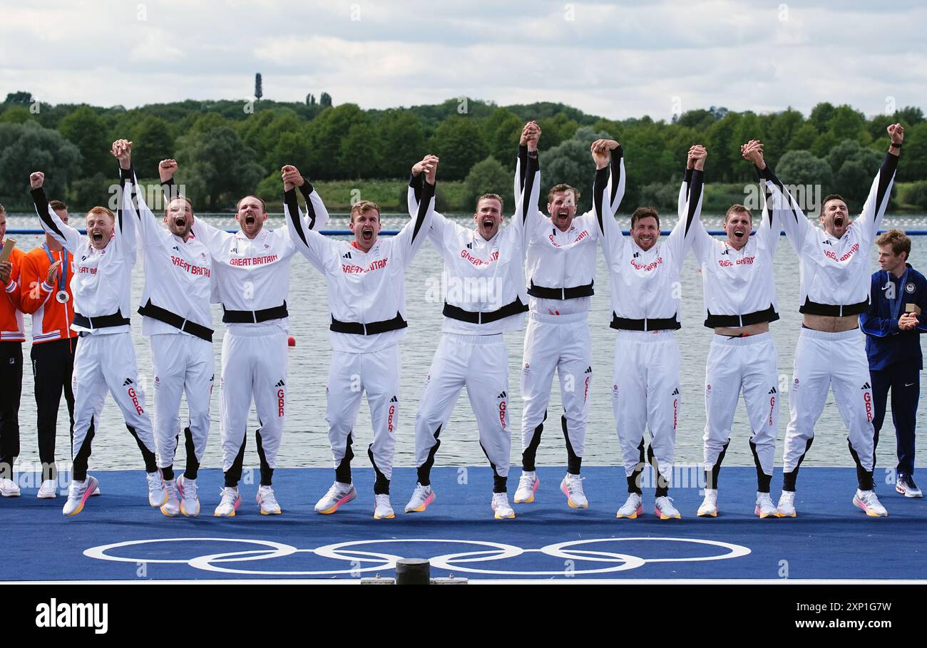 Great Britain's Sholto Carnegie, Rory Gibbs, Morgan Bolding, Jacob ...