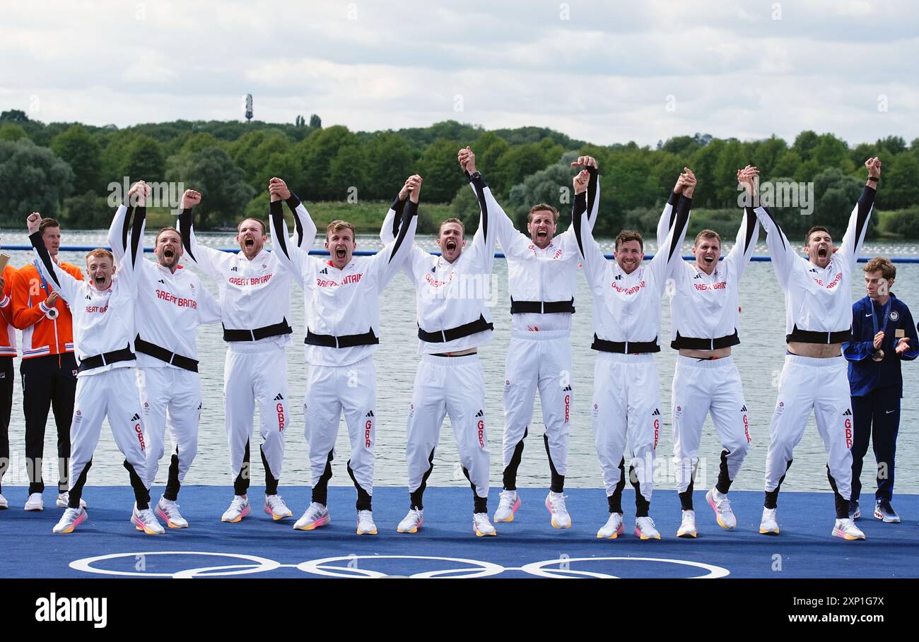 Great Britain's Sholto Carnegie, Rory Gibbs, Morgan Bolding, Jacob ...