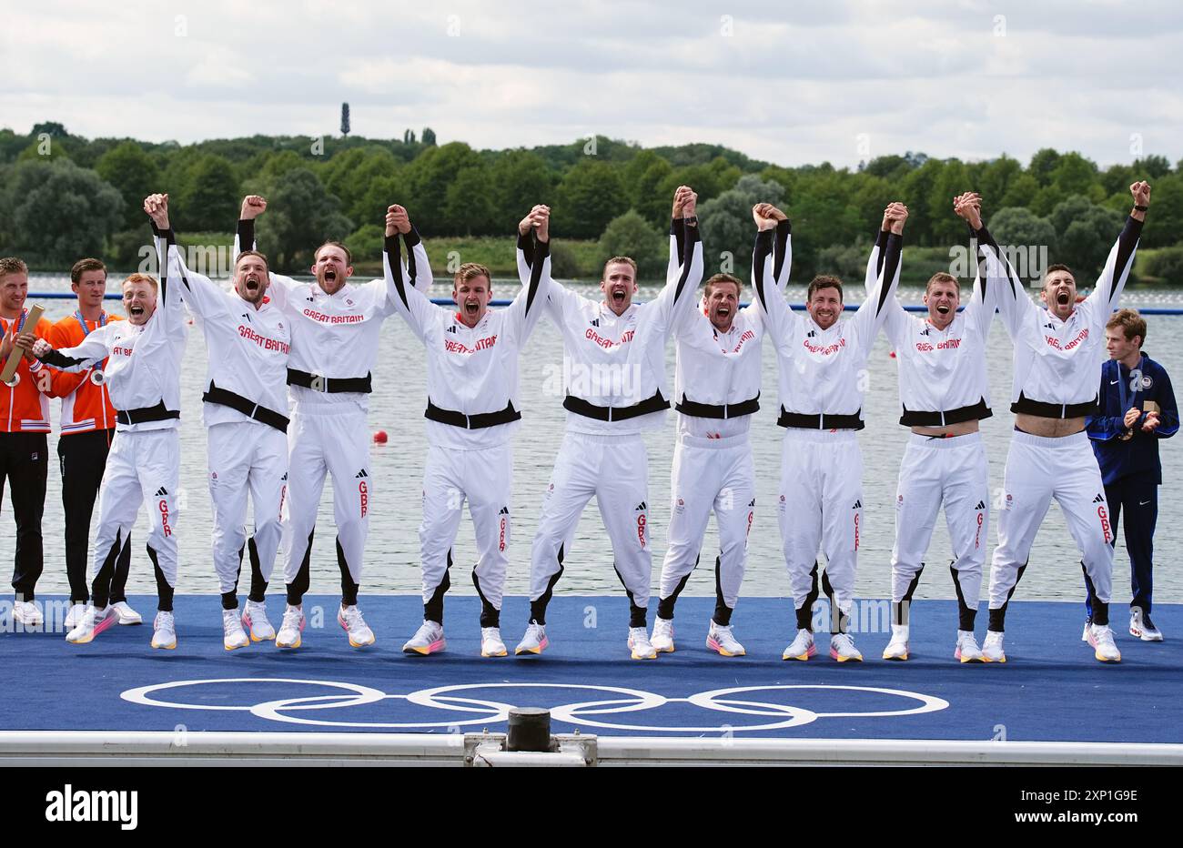 Great Britain's Sholto Carnegie, Rory Gibbs, Morgan Bolding, Jacob ...