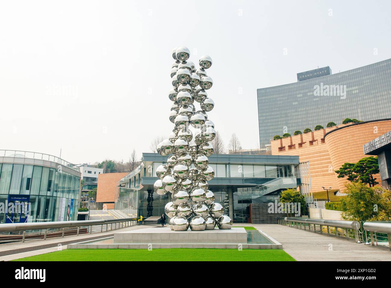 Hannam-dong, Yongsan-gu, Seoul, South Korea - August 23, 2023 Summer ...