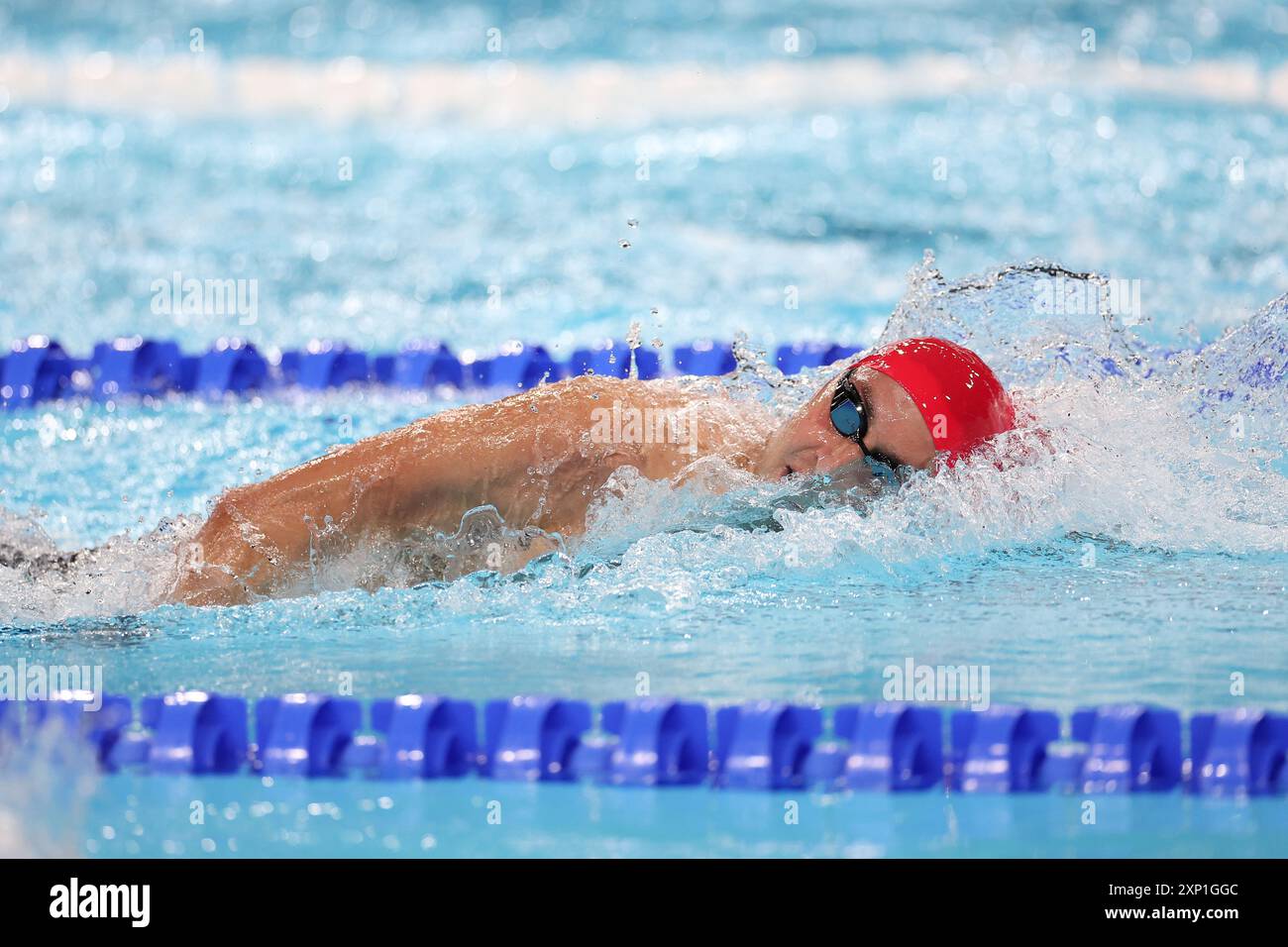 Great Britain's Daniel Jervis competing in the Men's 1500m Freestyle ...