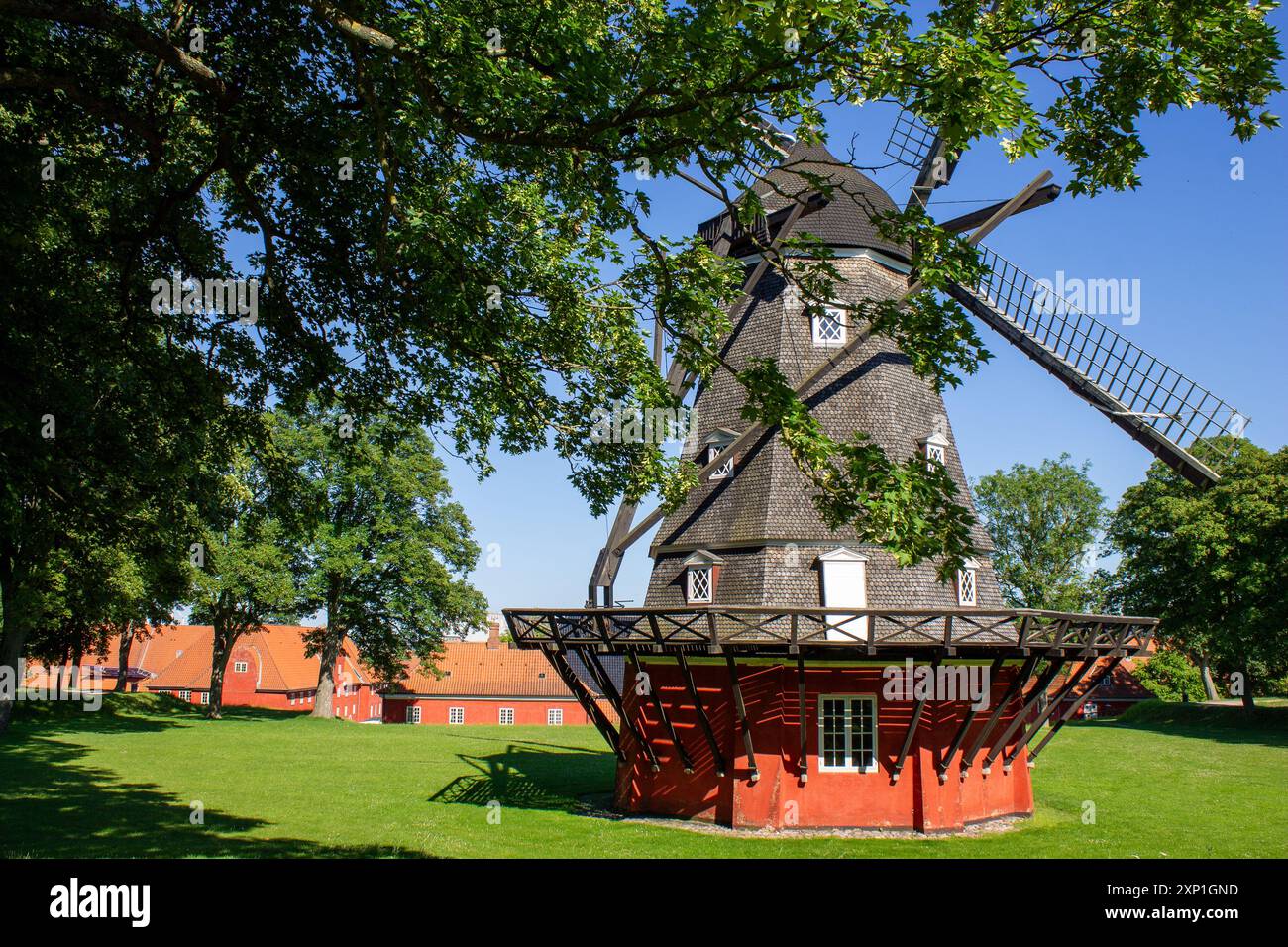 mill in denmark Stock Photo - Alamy