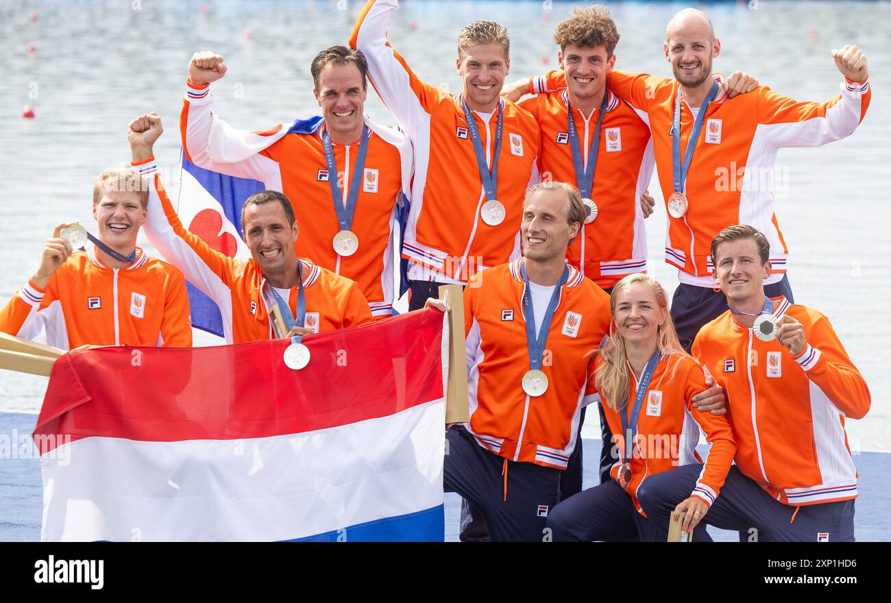 VAIRES-SUR-MARNE - Rowers from Gert-Jan van Doorn, Jacob van de Kerkhof ...