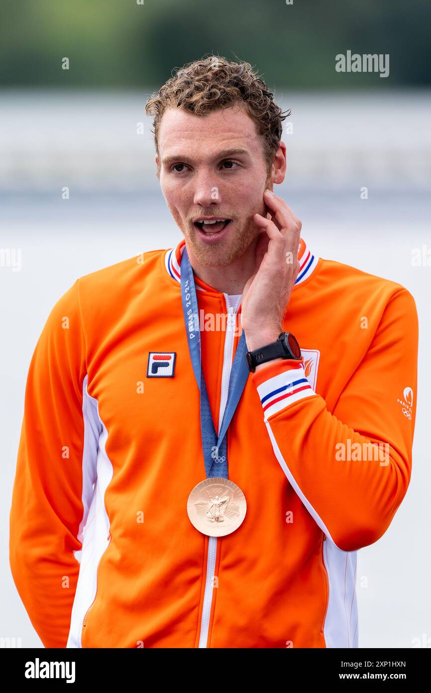 Paris, France. 03rd Aug, 2024. PARIS, FRANCE - AUGUST 3: Simon van Dorp ...