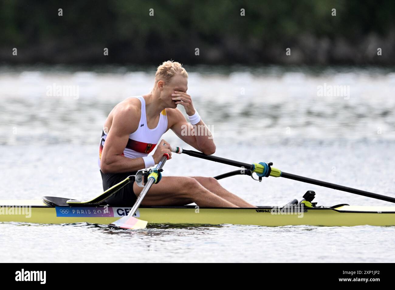 Vaires Sur Marne, France. 03rd Aug, 2024. Olympics, Paris 2024, Rowing ...