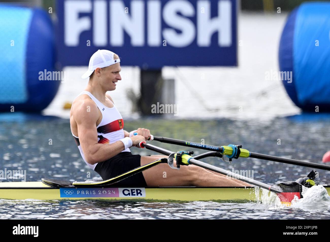 Vaires Sur Marne, France. 03rd Aug, 2024. Olympics, Paris 2024, Rowing ...
