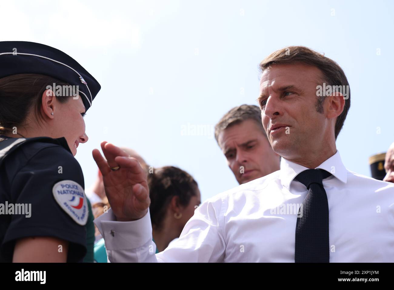 Paris, France. 02nd Aug, 2024. Paris Olympics: Equestrian. Emmanuel ...