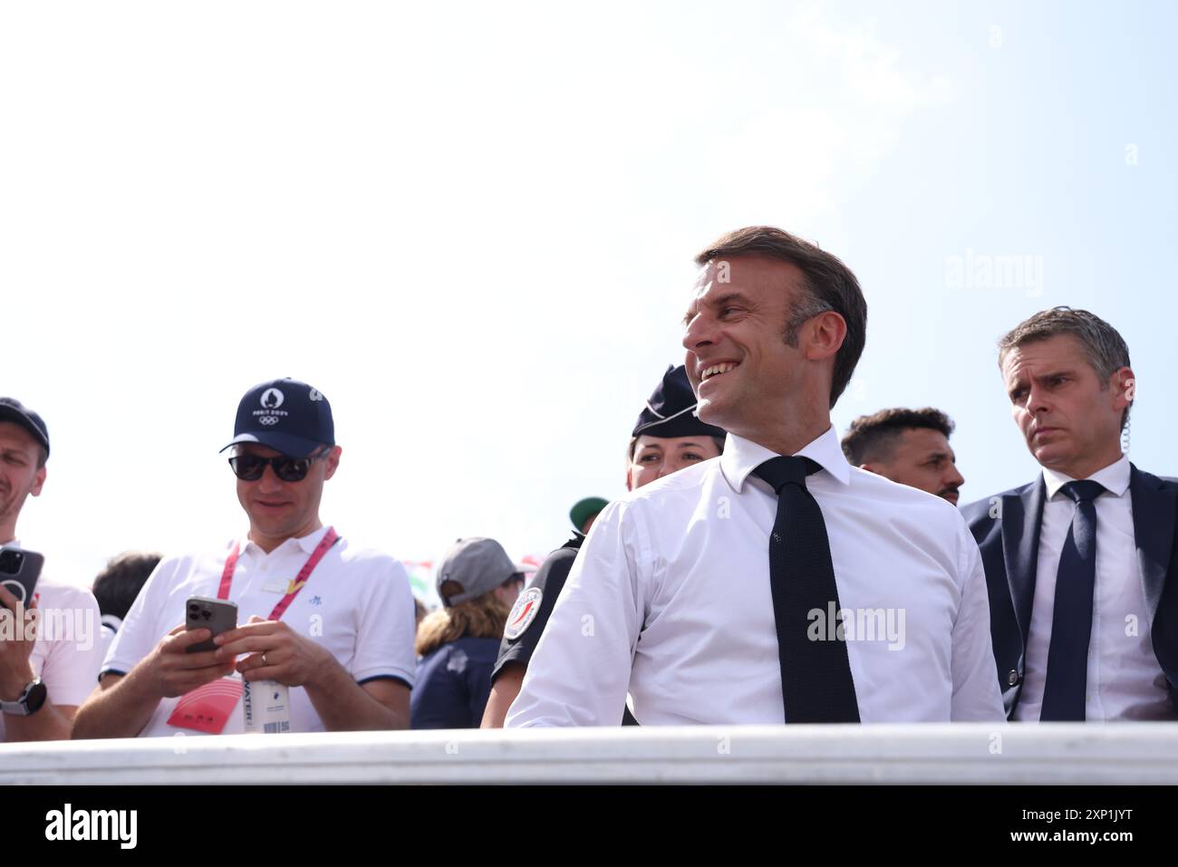 Paris, France. 02nd Aug, 2024. Paris Olympics: Equestrian. Emmanuel ...