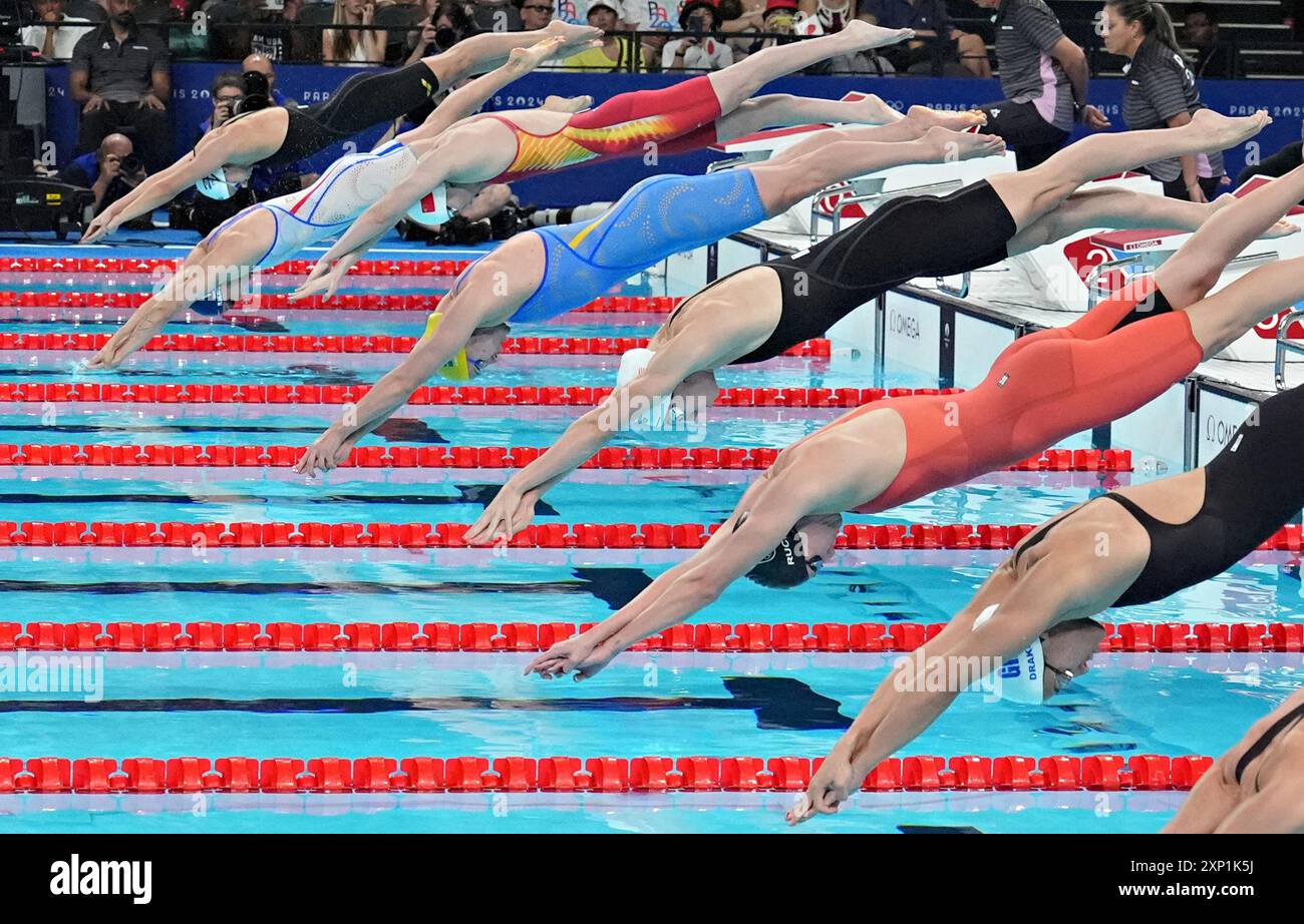 Gretchen walsh paris olympics hi-res stock photography and images - Alamy