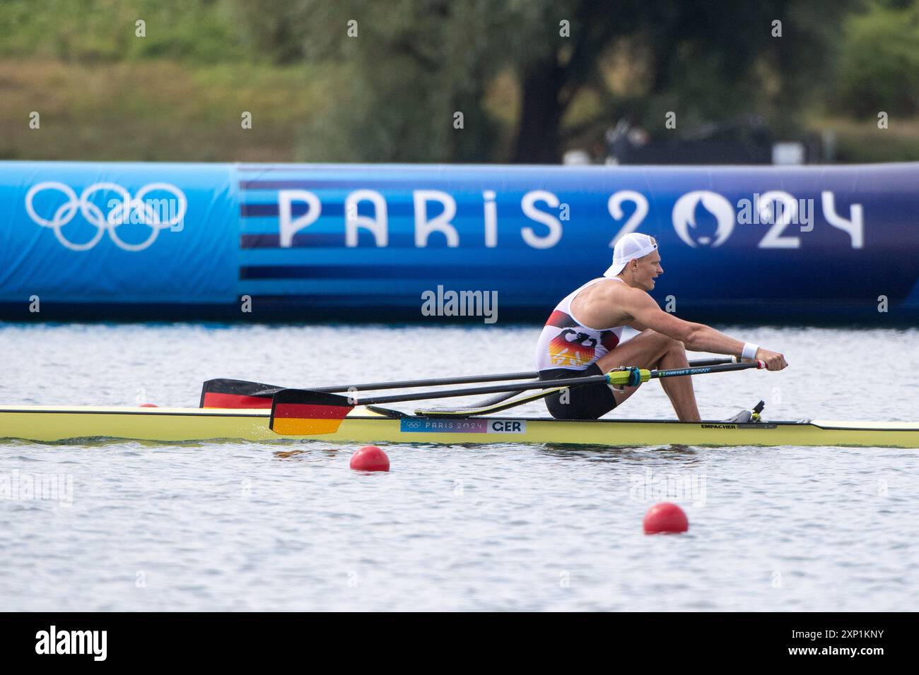 ZEIDLER Oliver (Deutschland), FRA, Olympische Spiele Paris 2024, Rudern ...