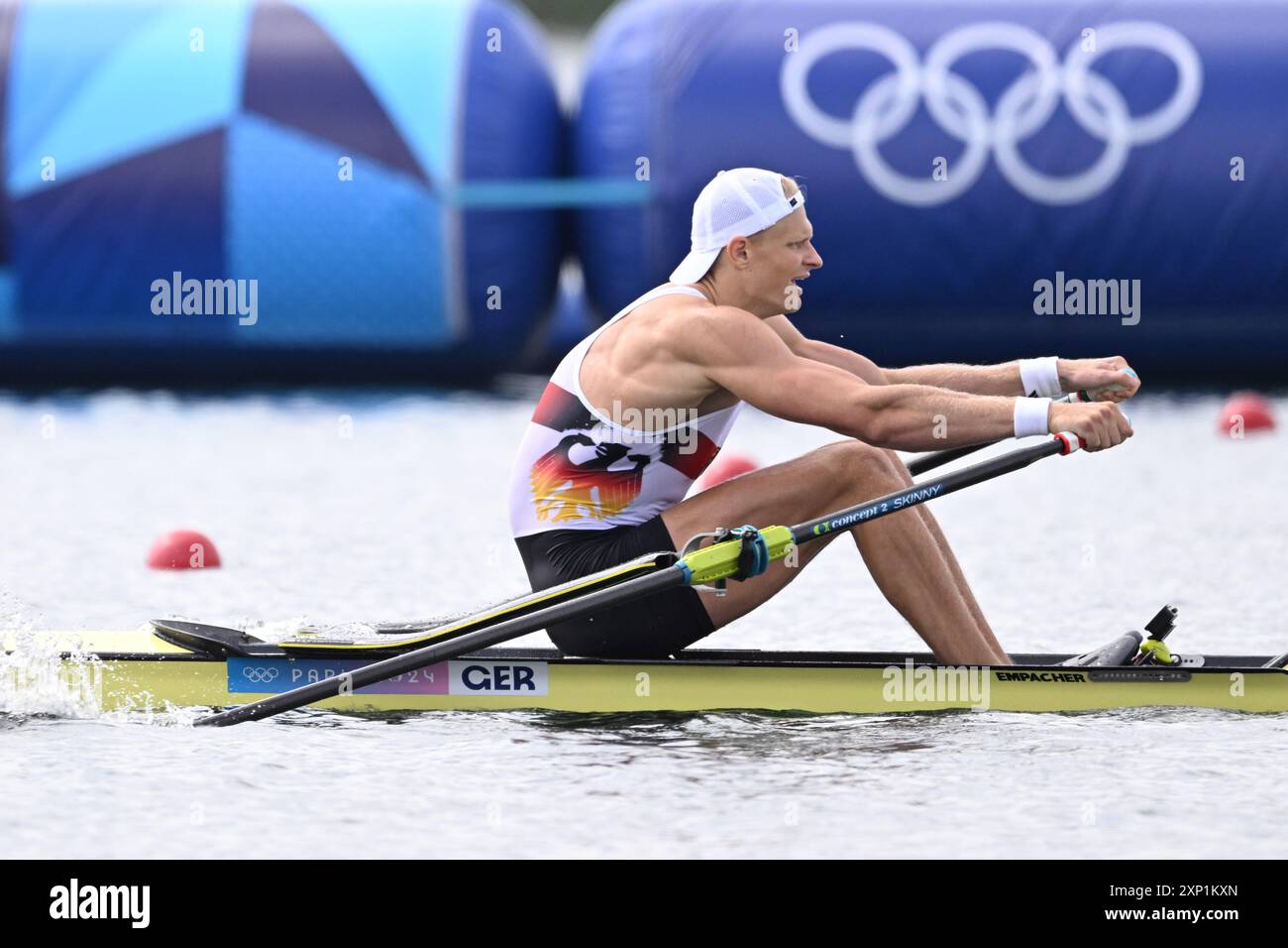 Vaires Sur Marne, France. 03rd Aug, 2024. Olympia, Paris 2024, Rowing ...