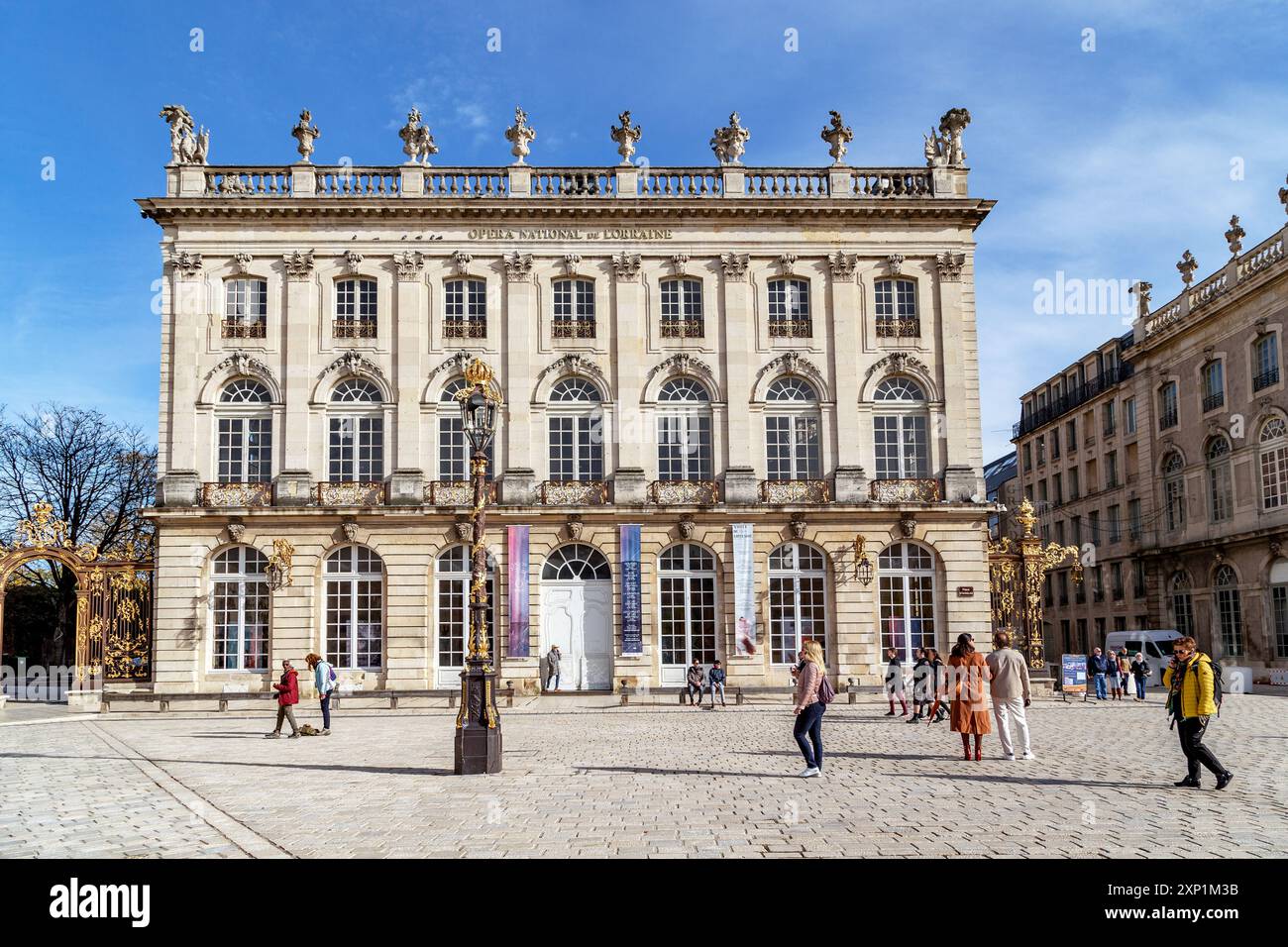 NANCY, FRANCE - NOVEMBER 1, 2023: This is the building of the Lorraine ...