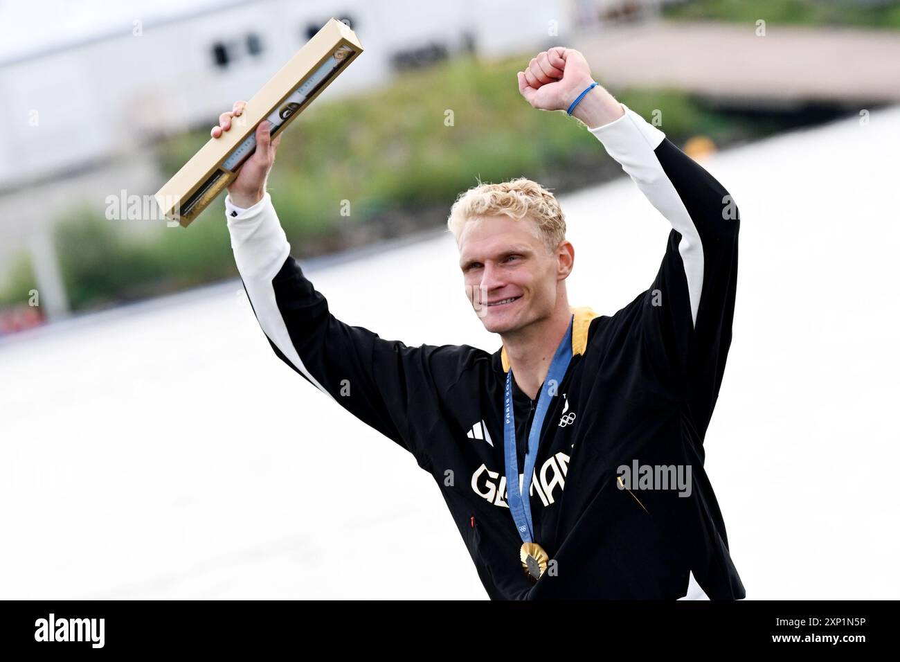 Vaires Sur Marne, France. 03rd Aug, 2024. Olympics, Paris 2024, Rowing ...