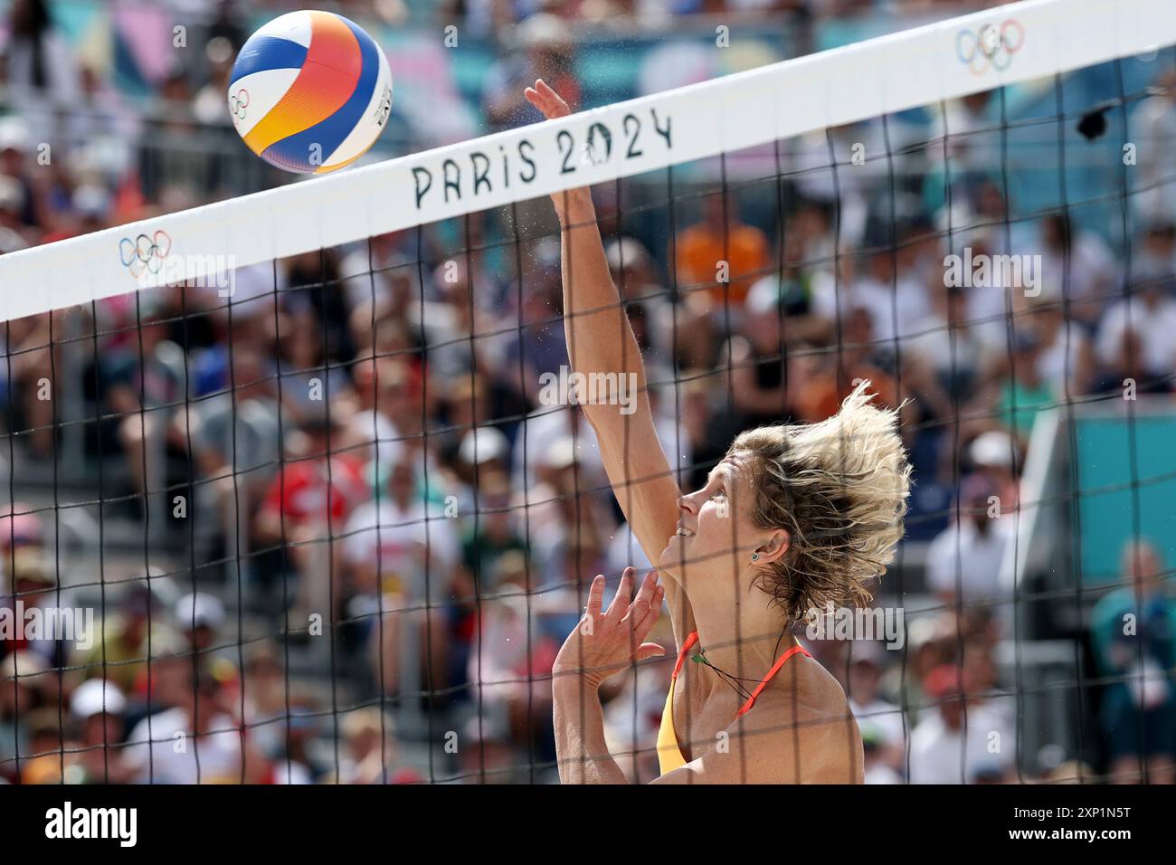 Paris, France. 03rd Aug, 2024. Olympia, Paris 2024, Beach Volleyball ...