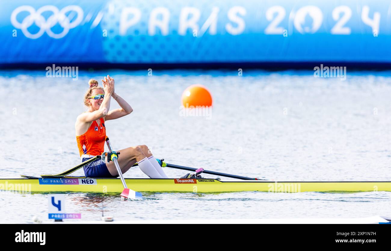 VAIRES-SUR-MARNE - Rower Karolien Florijn wins gold in the W1x at the ...