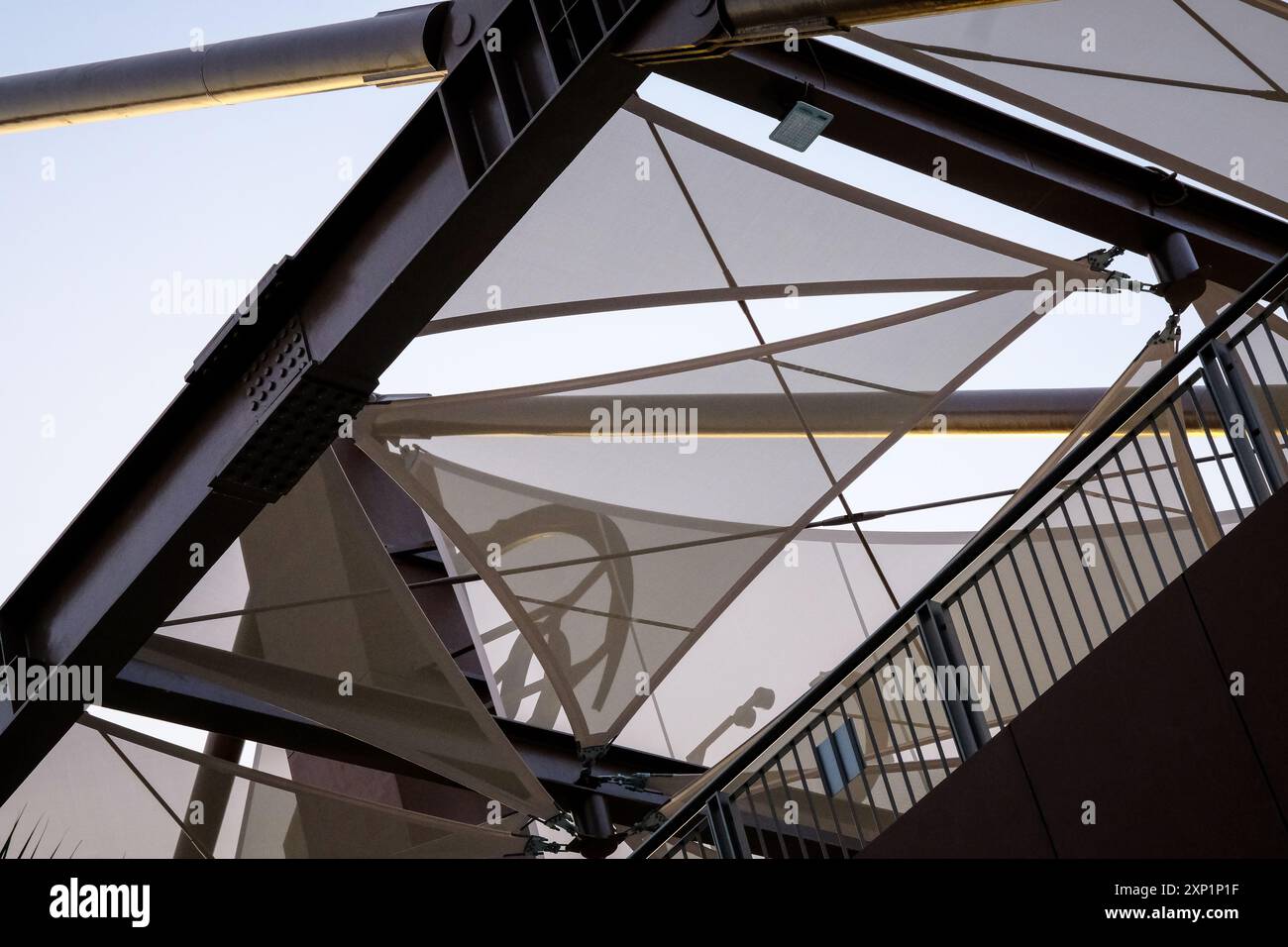 Dynamic visual interplay of lines hi-res stock photography and images ...