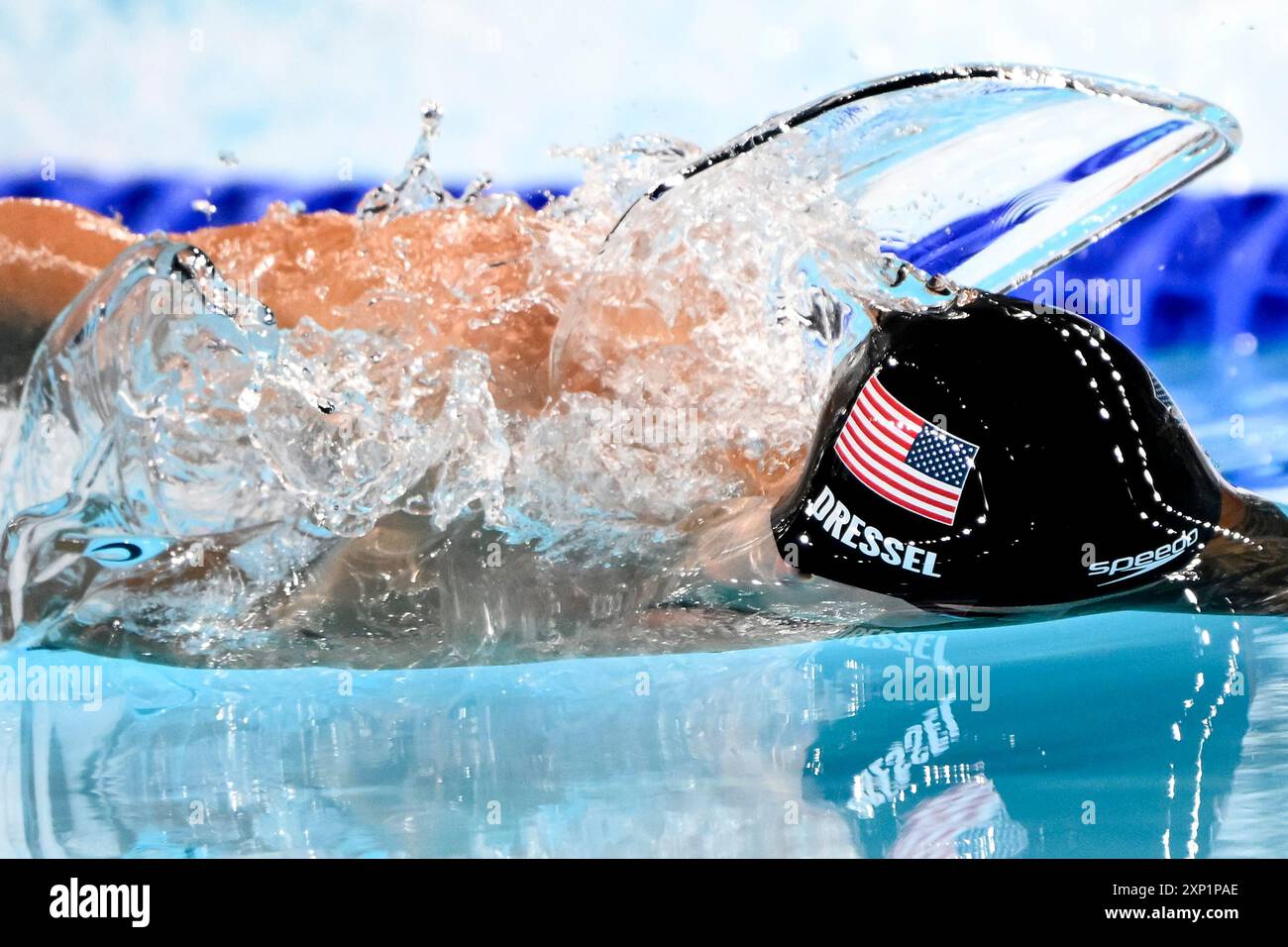 Caeleb Dressel of United States of America competes in the swimming 50m ...