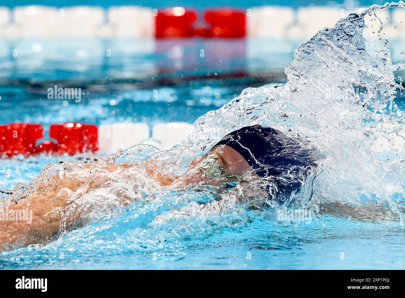 Léon marchand gold paris hi-res stock photography and images - Alamy