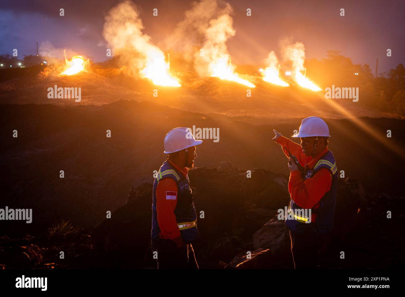 Slag process hi-res stock photography and images - Alamy