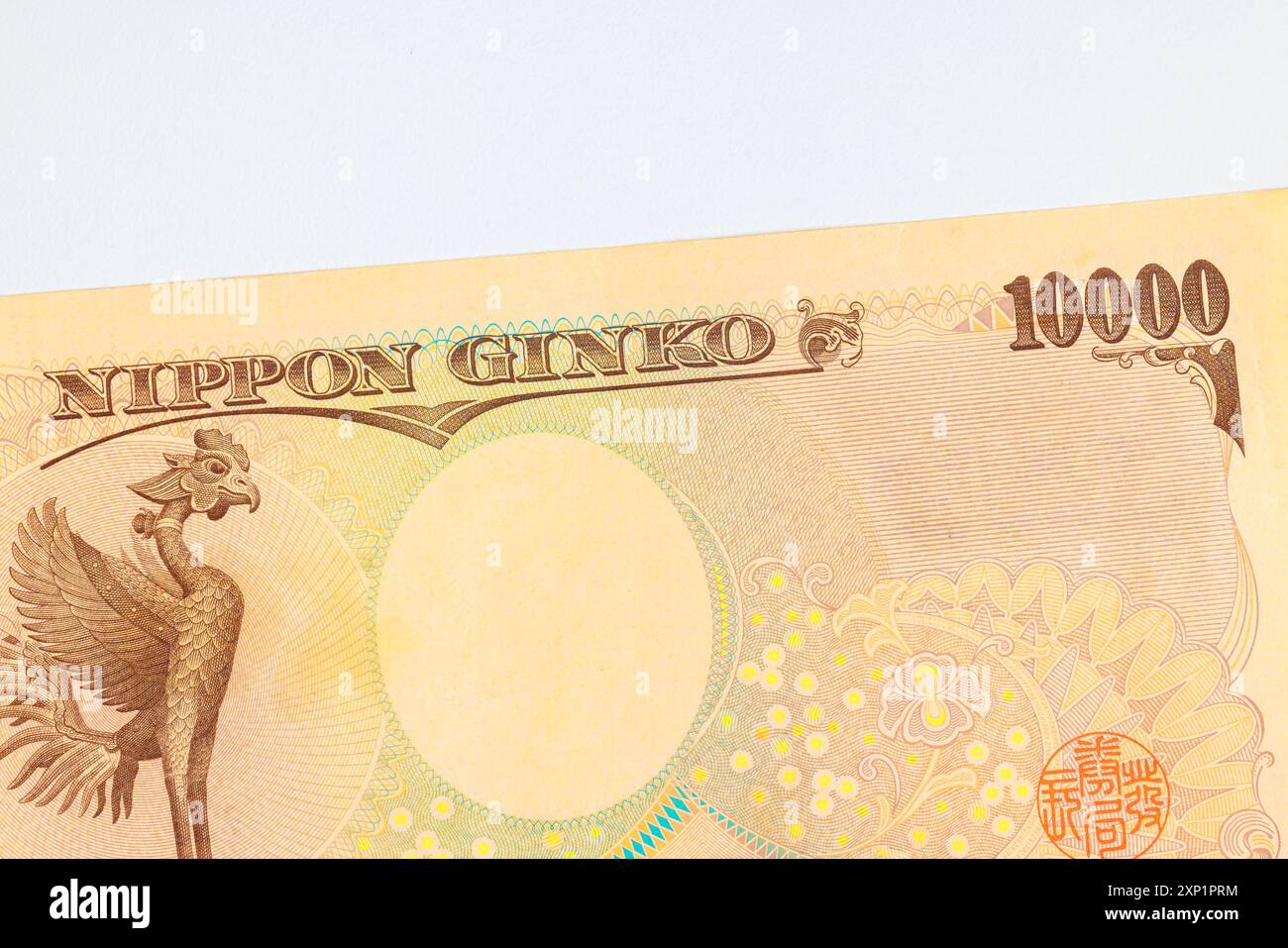 Banknotes of Japan cash money denominations ten thousand yen issued by ...