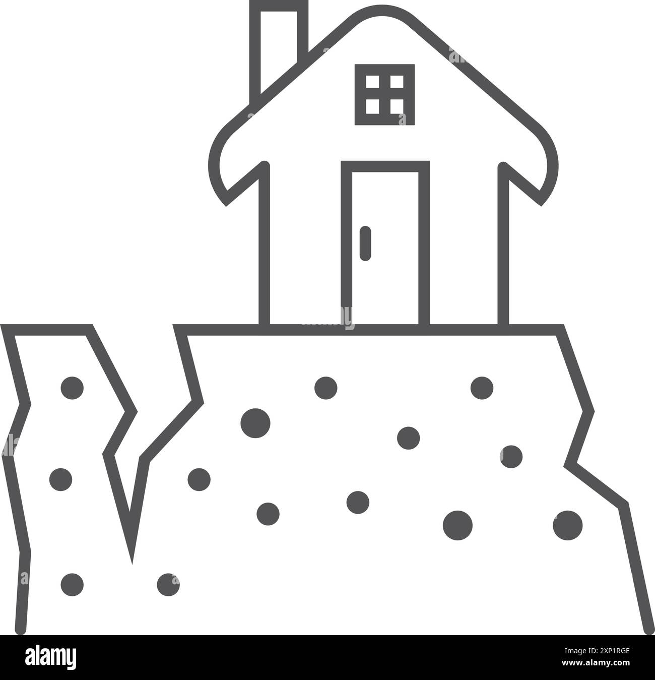 Earthquake city collapse Cut Out Stock Images & Pictures - Alamy