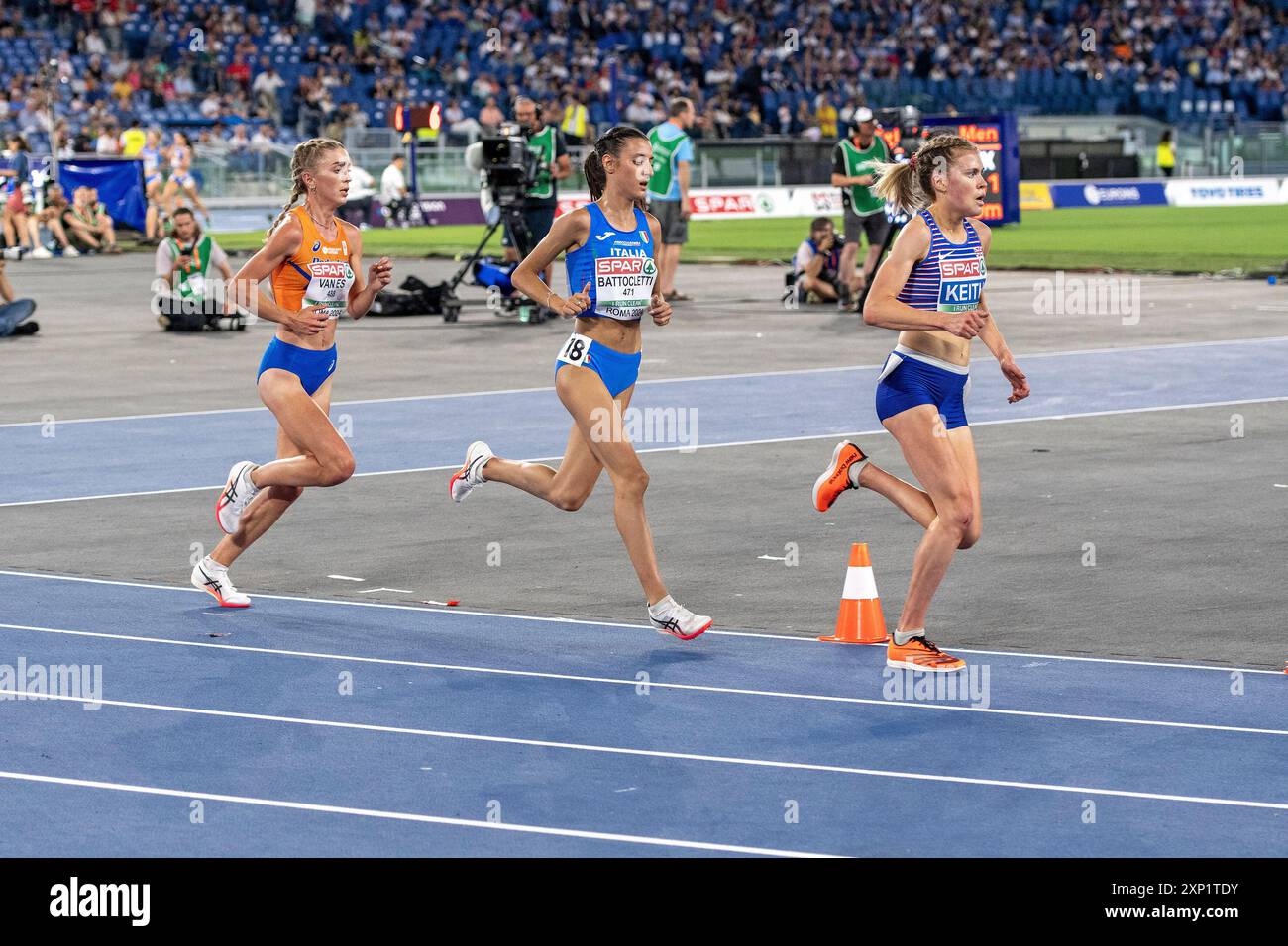 Megan Keith (GBR), Nadia Battocletti (ITA) and Diane Van Es (NED ...