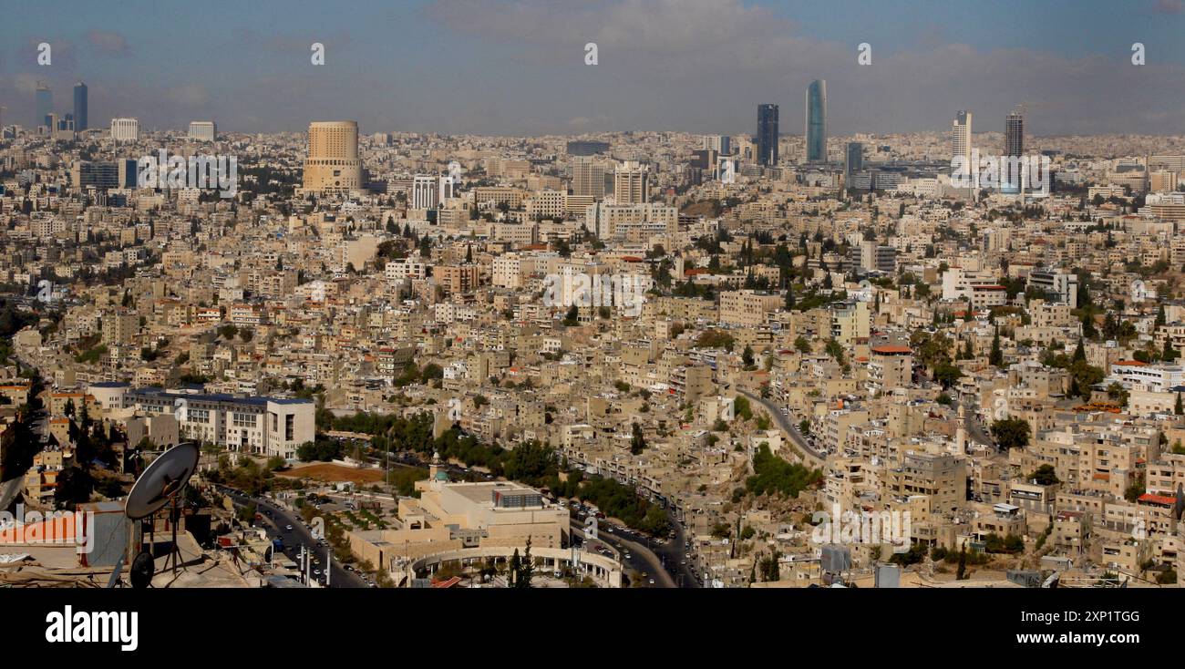 Downtown Amman Business District Stock Photo - Alamy