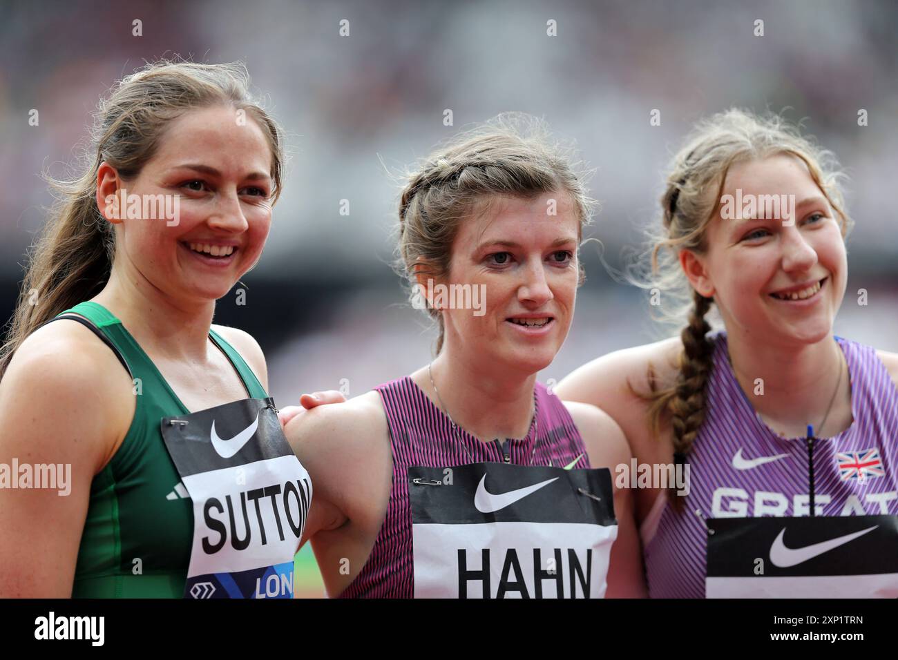 Lana SUTTON (Ireland), Sophie HAHN (Great Britain), Maddie DOWN (Great ...