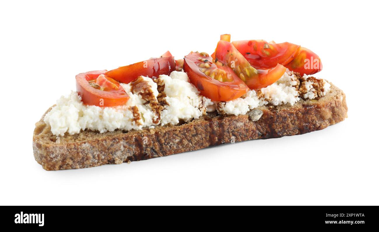 Sandwich ricotta tomatoes Cut Out Stock Images & Pictures - Alamy